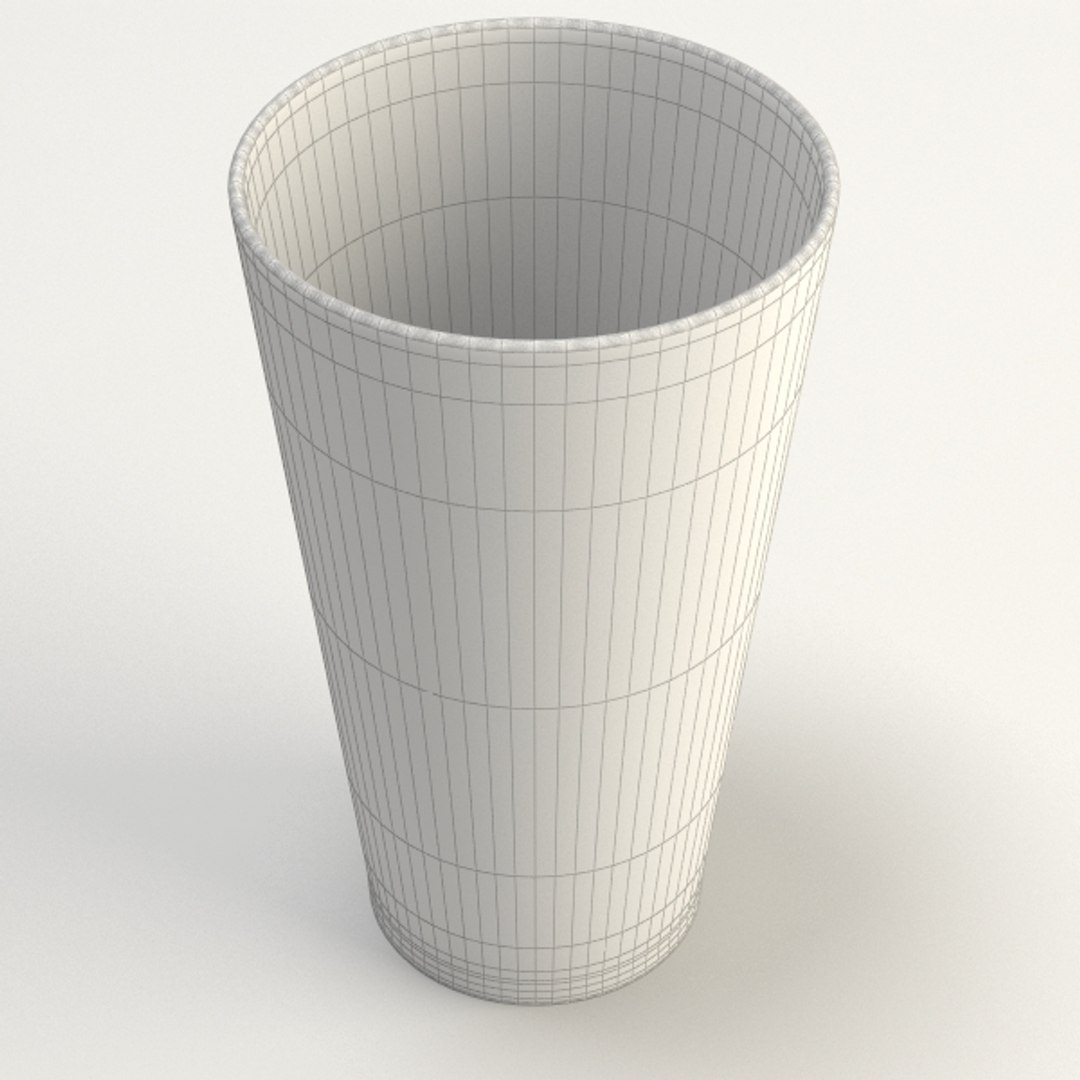 drinking glass 3d model