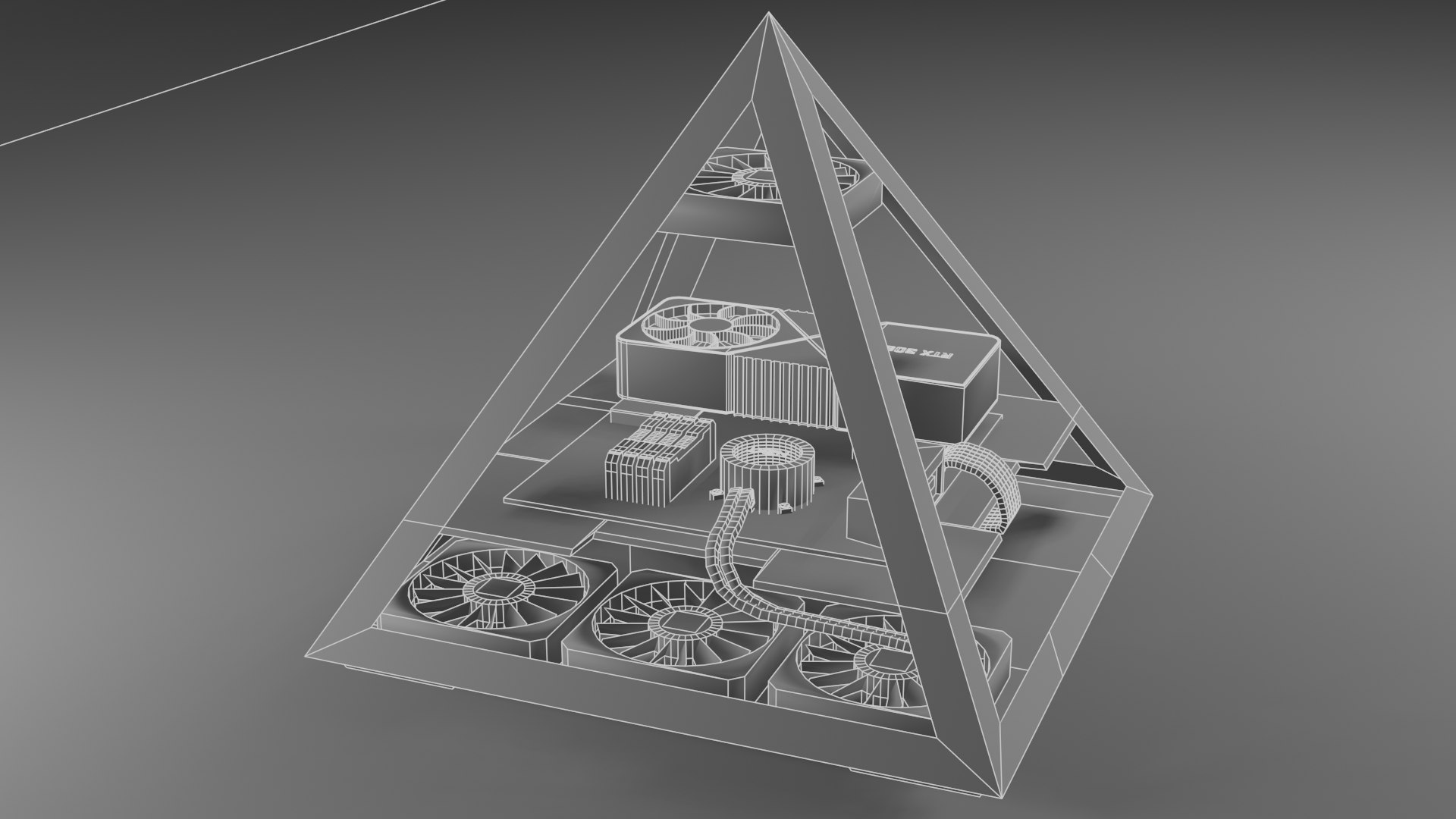 Azza Pyramid 804 3D - TurboSquid 1747580