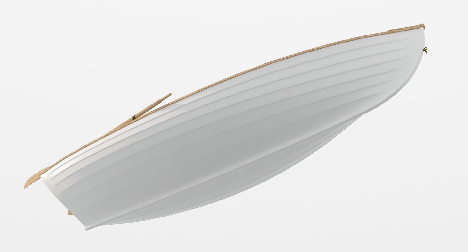 3d Model Wood Lifeboat
