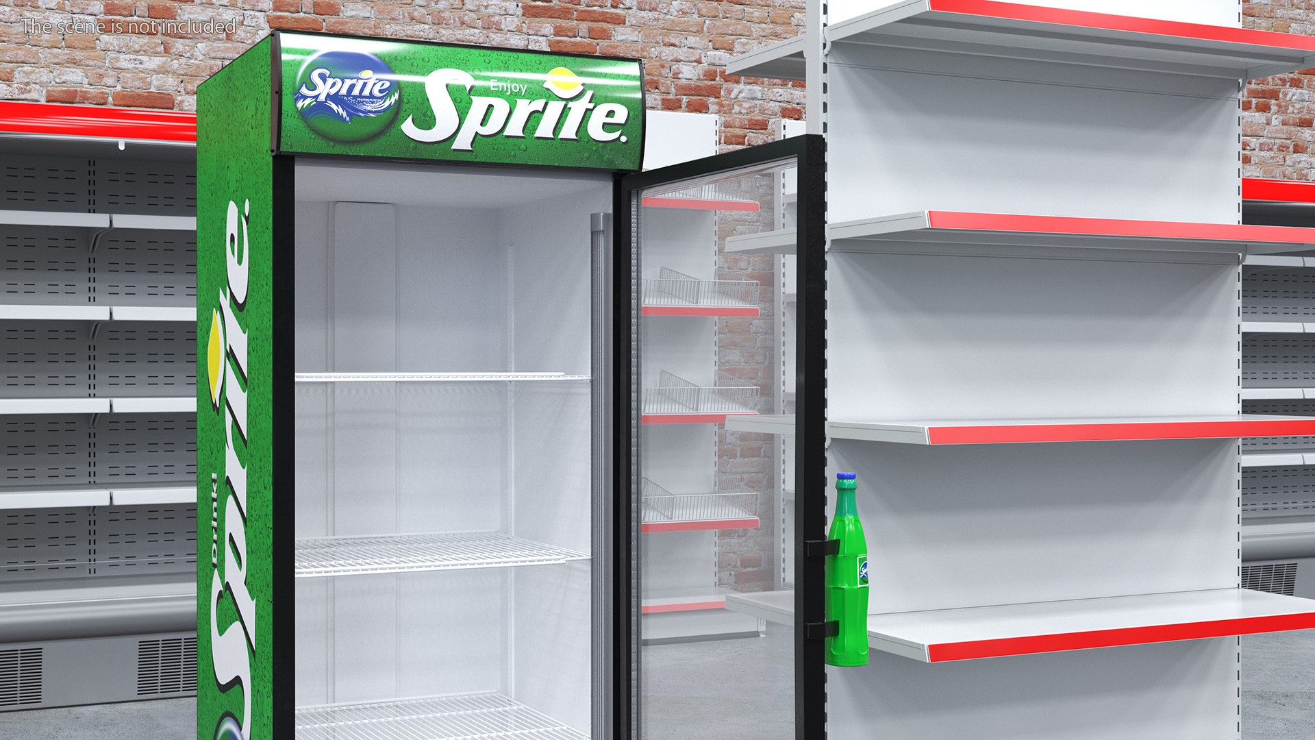 3D Model Sprite Fridge - TurboSquid 2146968