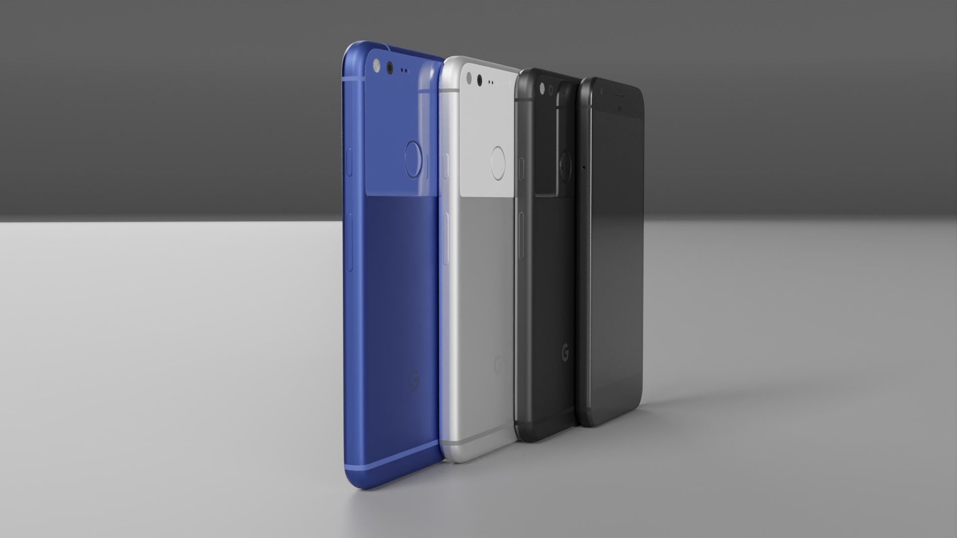 3D Google Pixel XL 1st generation All Colors - TurboSquid 2061669