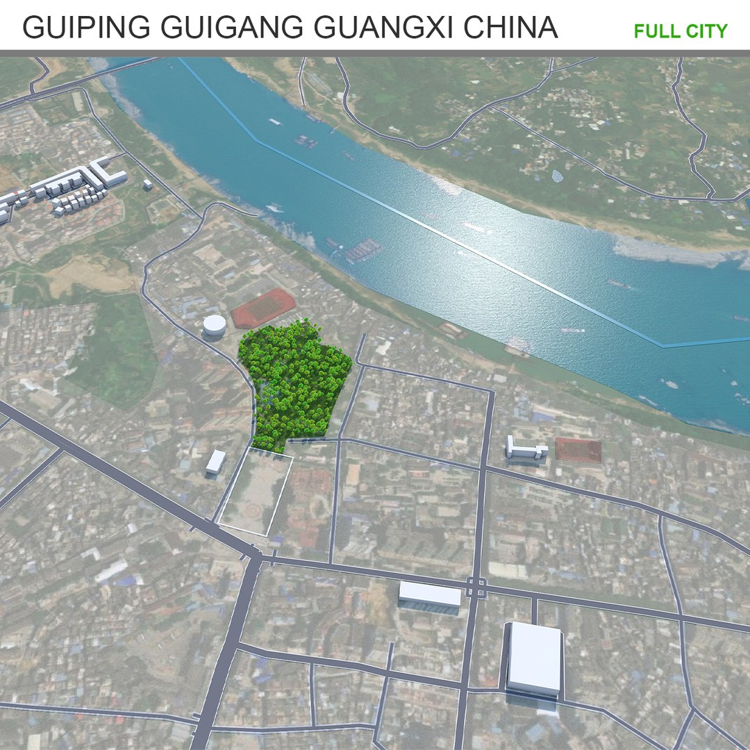 Free 3D Guiping Guigang Guangxi China Model - TurboSquid 2090160