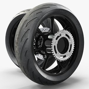 Low Poly Motorcycle Wheel 3D Models For Download | TurboSquid