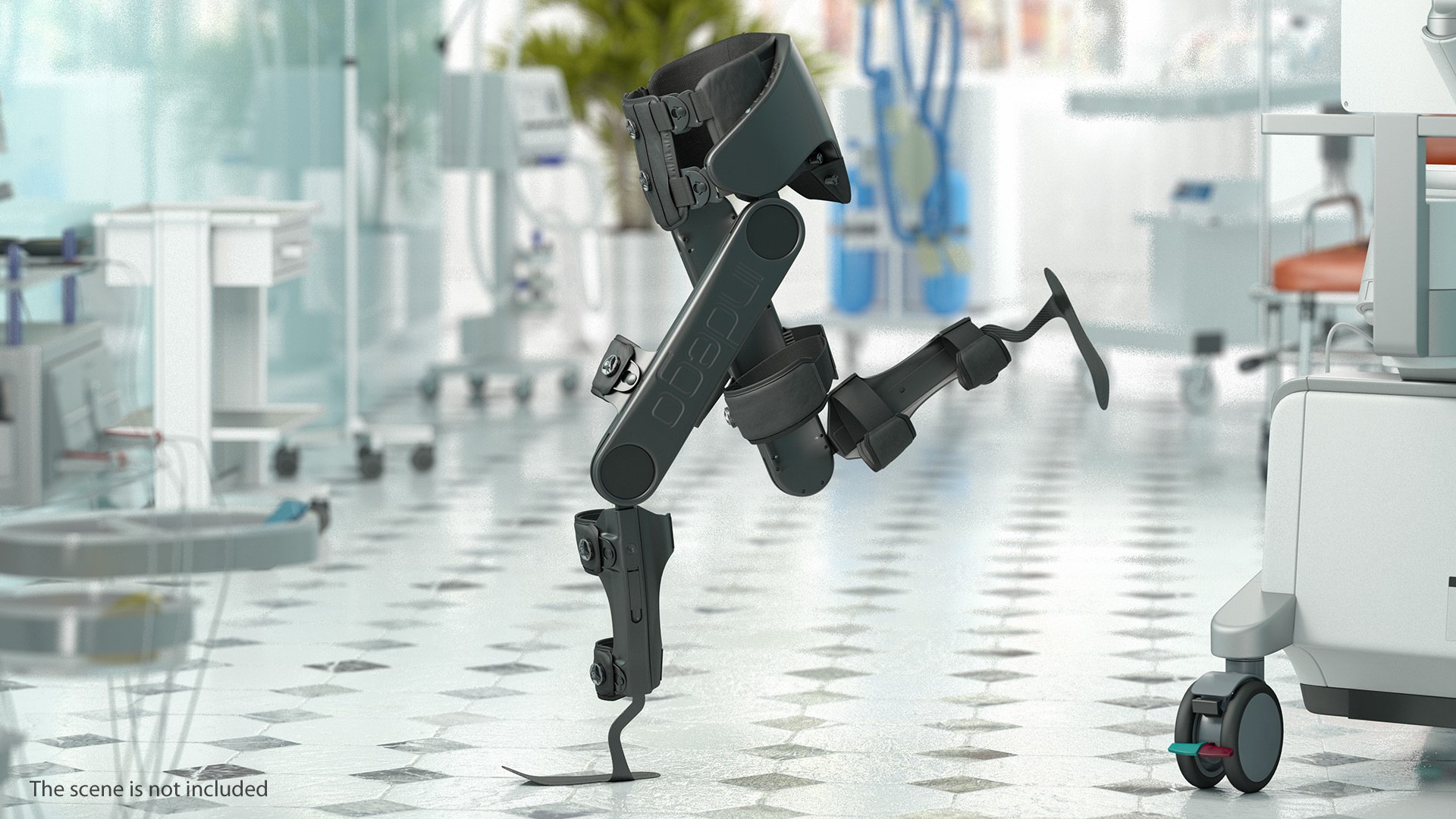 3D Model Rehabilitation Exoskeleton Indego Running - TurboSquid 1434550