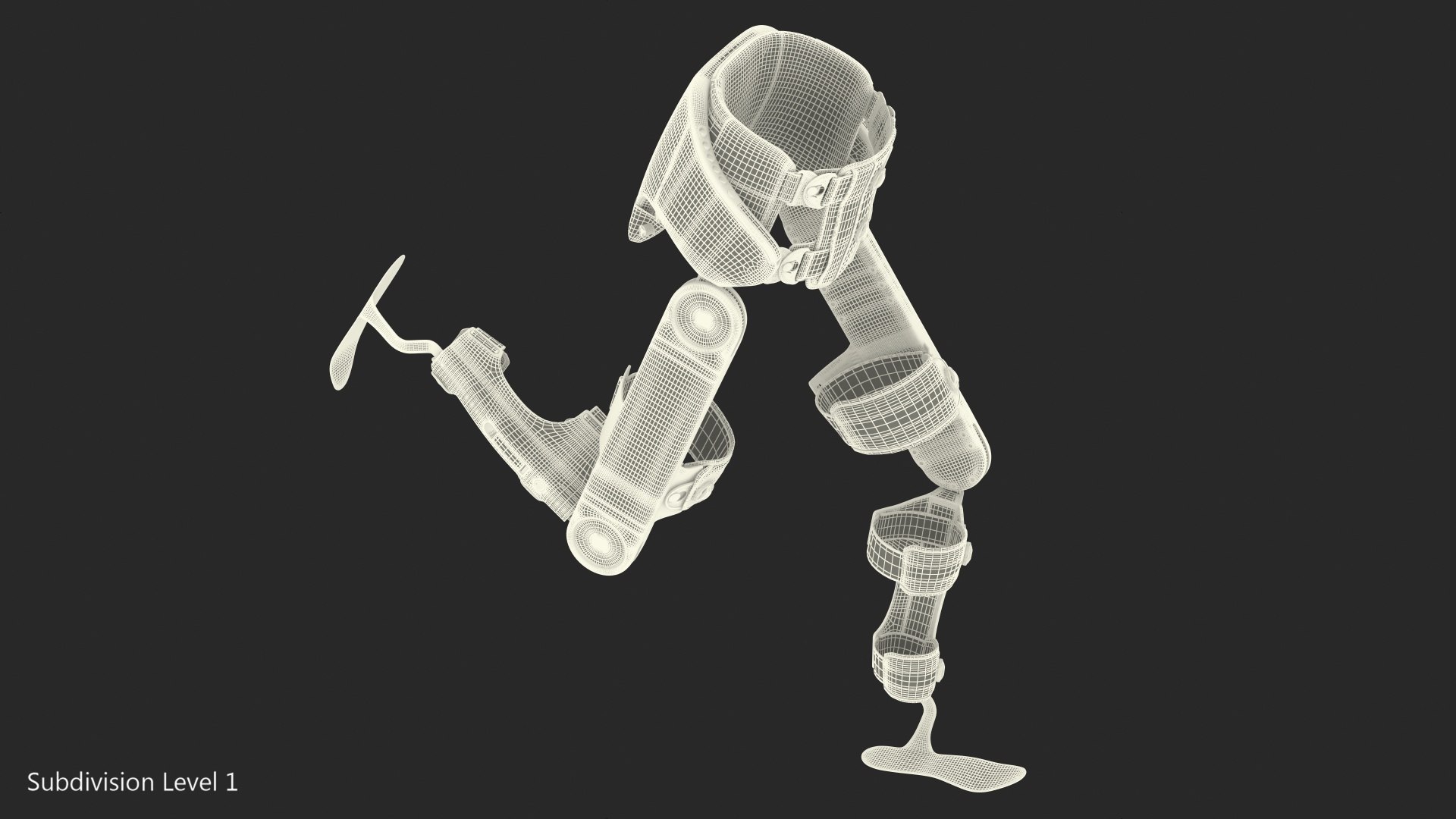 3D model rehabilitation exoskeleton indego running - TurboSquid 1434550