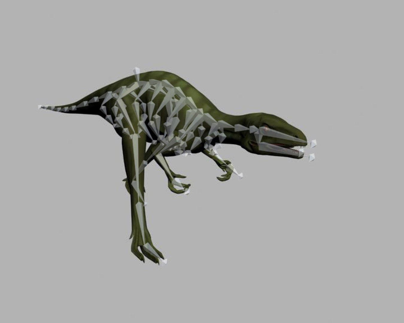 3d Eoraptor Dinosaur Model