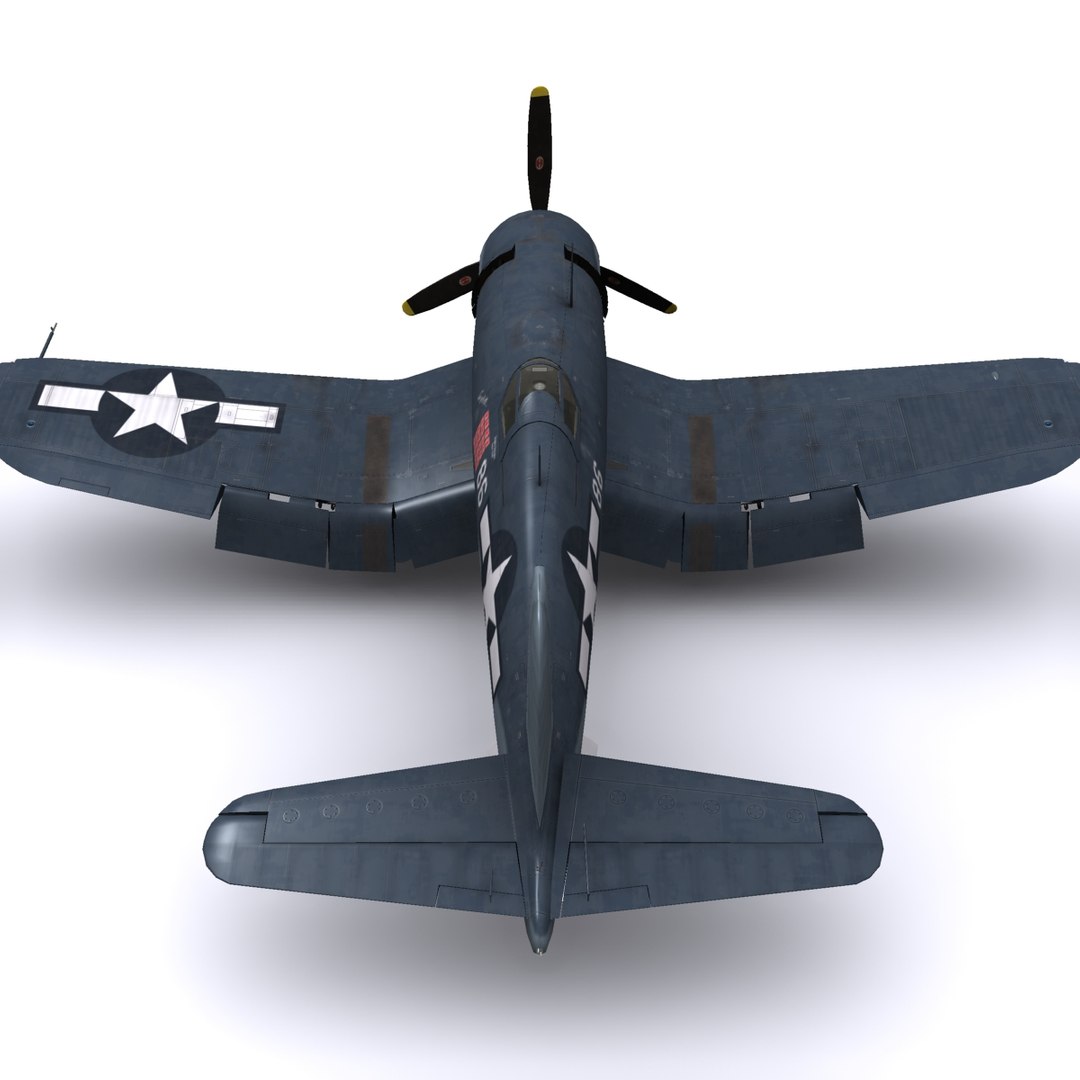 3d F4u Corsair Fighters Model
