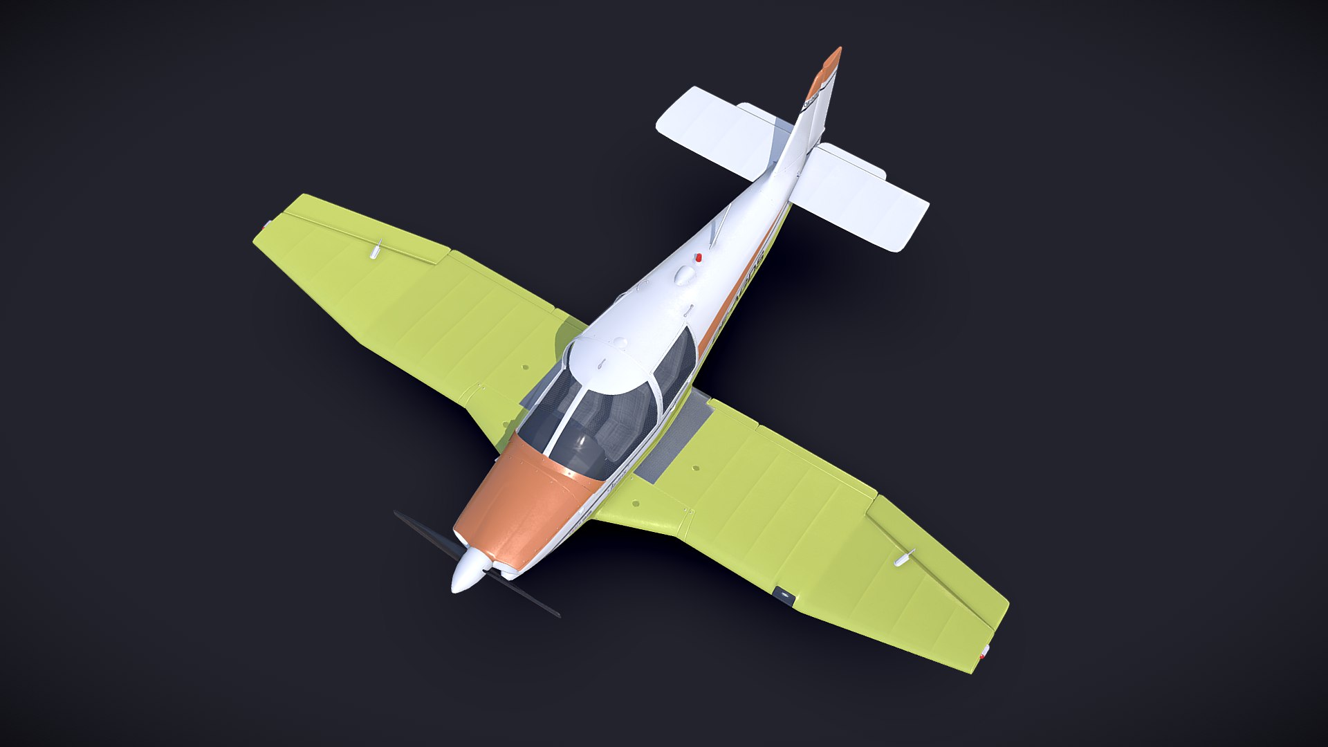 3D Robin Dr 400 - Civil Aircraft Model - TurboSquid 2243914