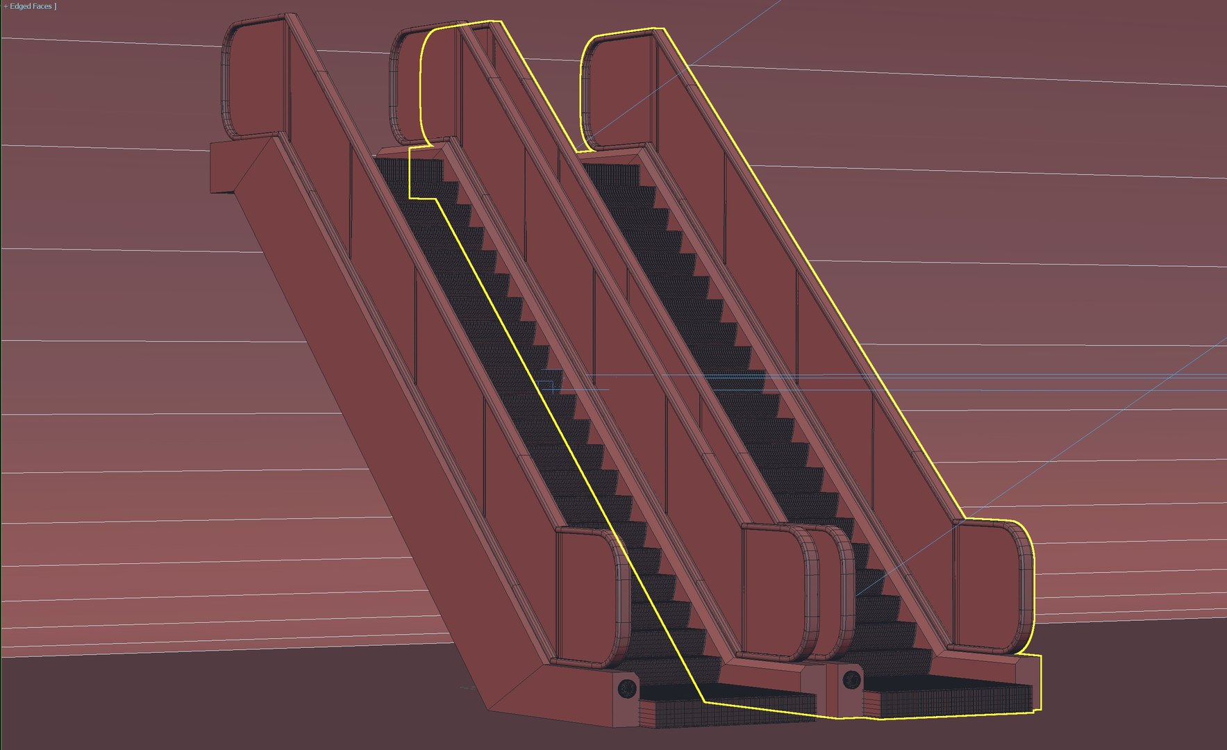 3D Escalator - TurboSquid 2300251
