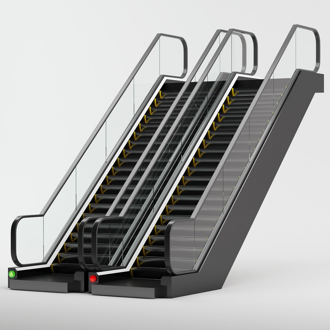 3D Escalator - TurboSquid 2300251