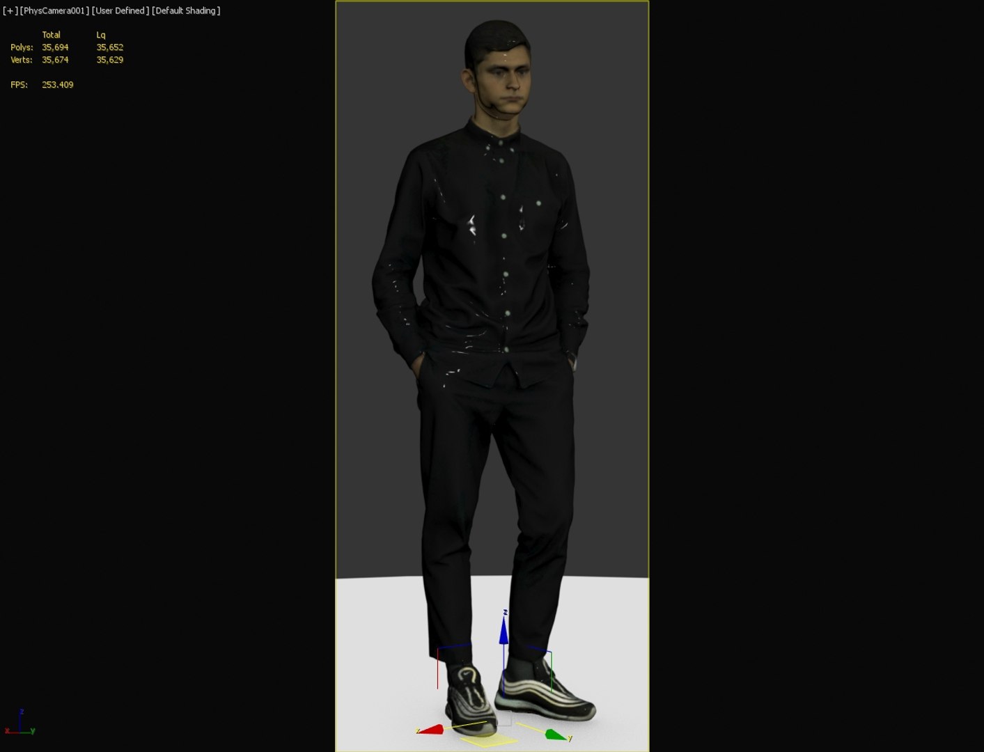 Scan man 3D model - TurboSquid 1264736