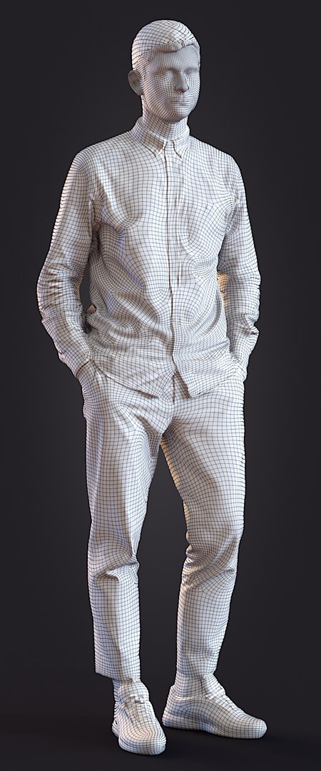 Scan Man 3D Model - TurboSquid 1264736