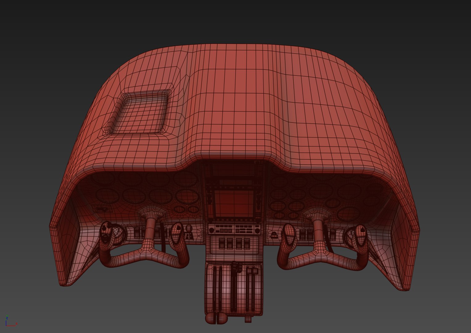 3D Aircraft Control Panel 3 Model - TurboSquid 1845815