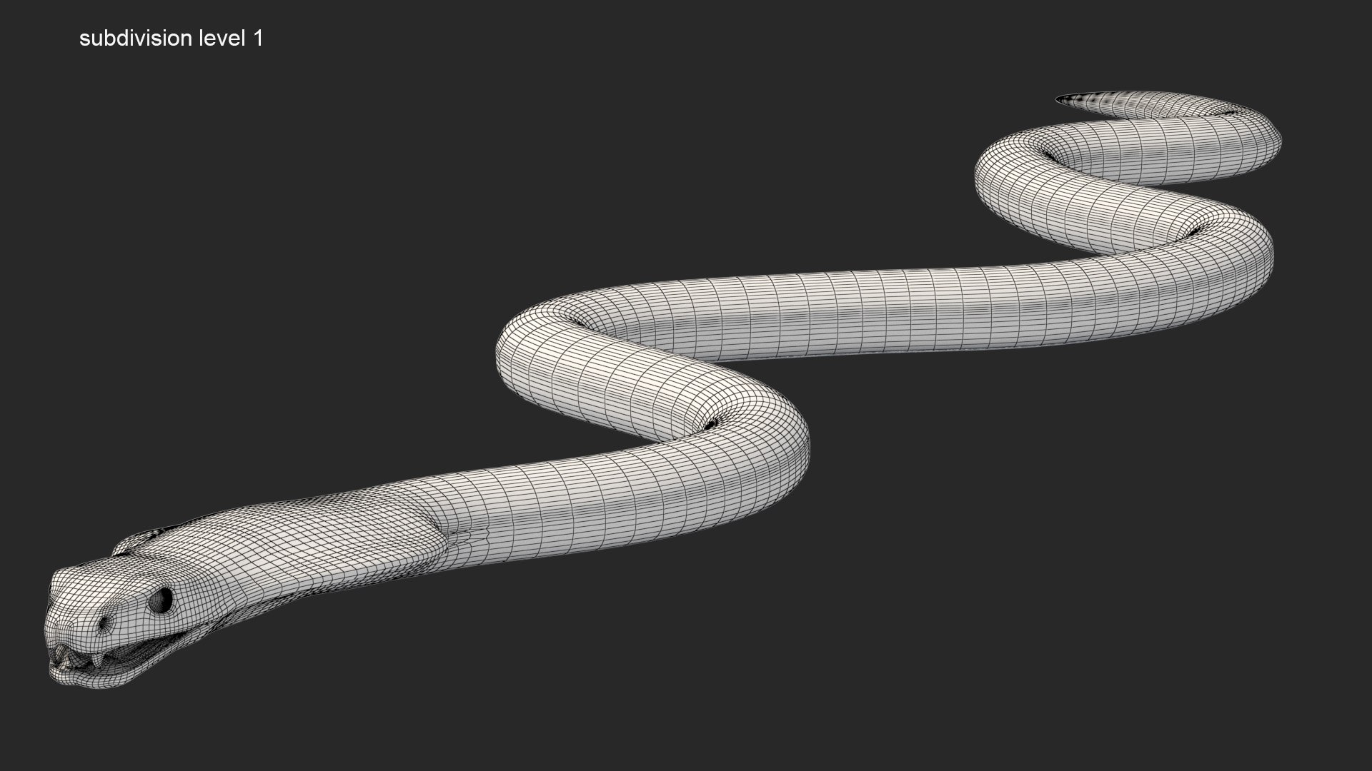 Cobra Snake 3d Max