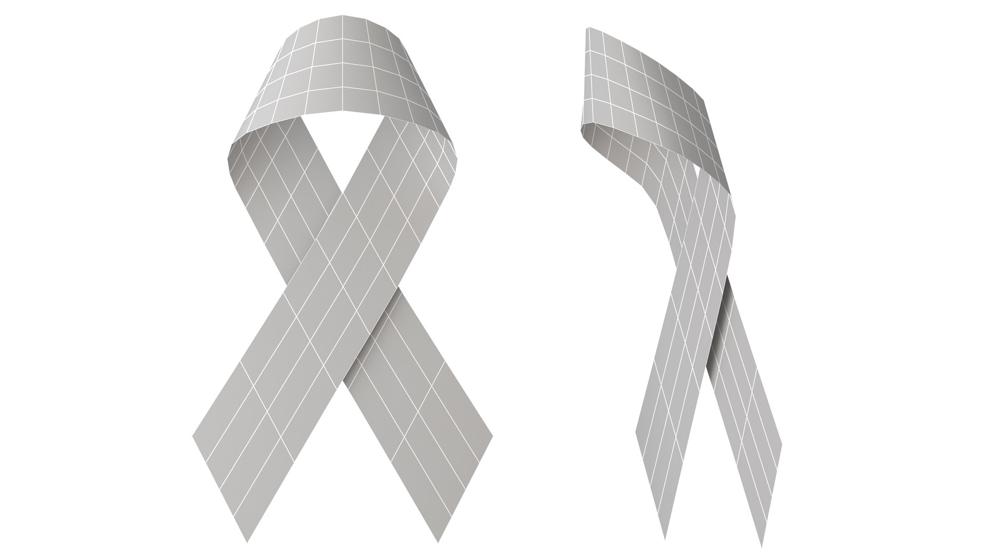 3D Pink Breast Cancer Ribbon Model - TurboSquid 2005651