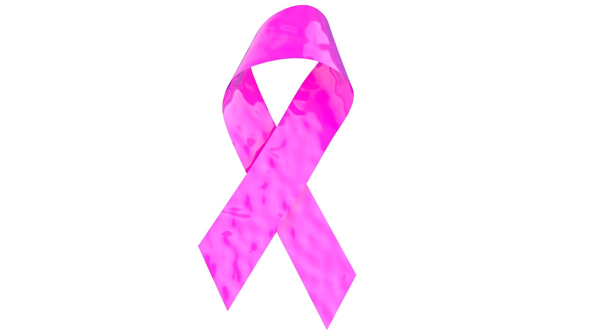 3D Pink Breast Cancer Ribbon Model - TurboSquid 2005651