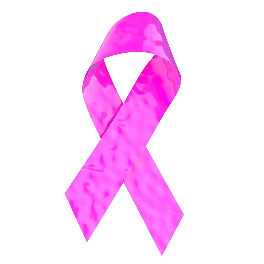 3D Pink Breast Cancer Ribbon Model - TurboSquid 2005651