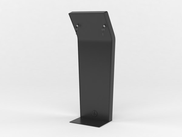 키오스크 태블릿 플로어 스탠드 3D 모델 - TurboSquid 1516631