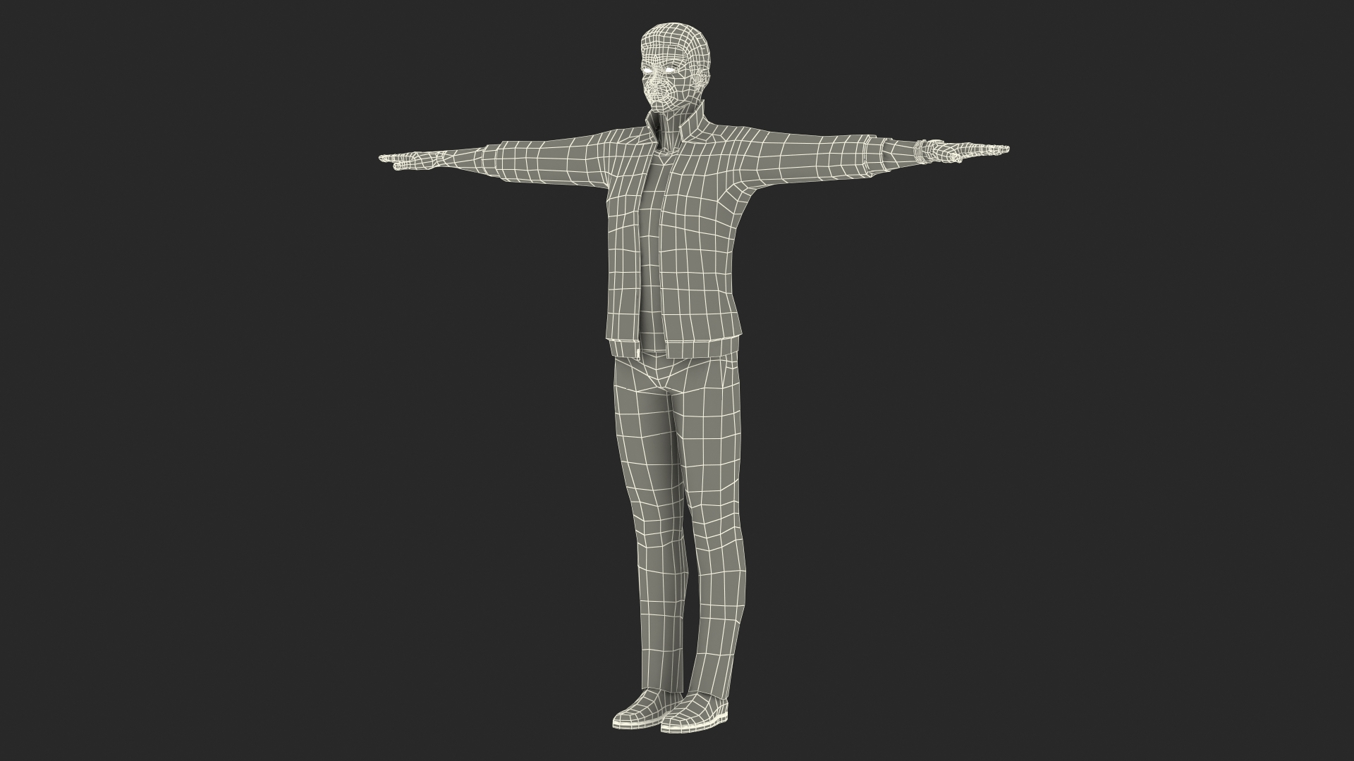 Teenager Light Skin Street Outfit T Pose Model - TurboSquid 1765433