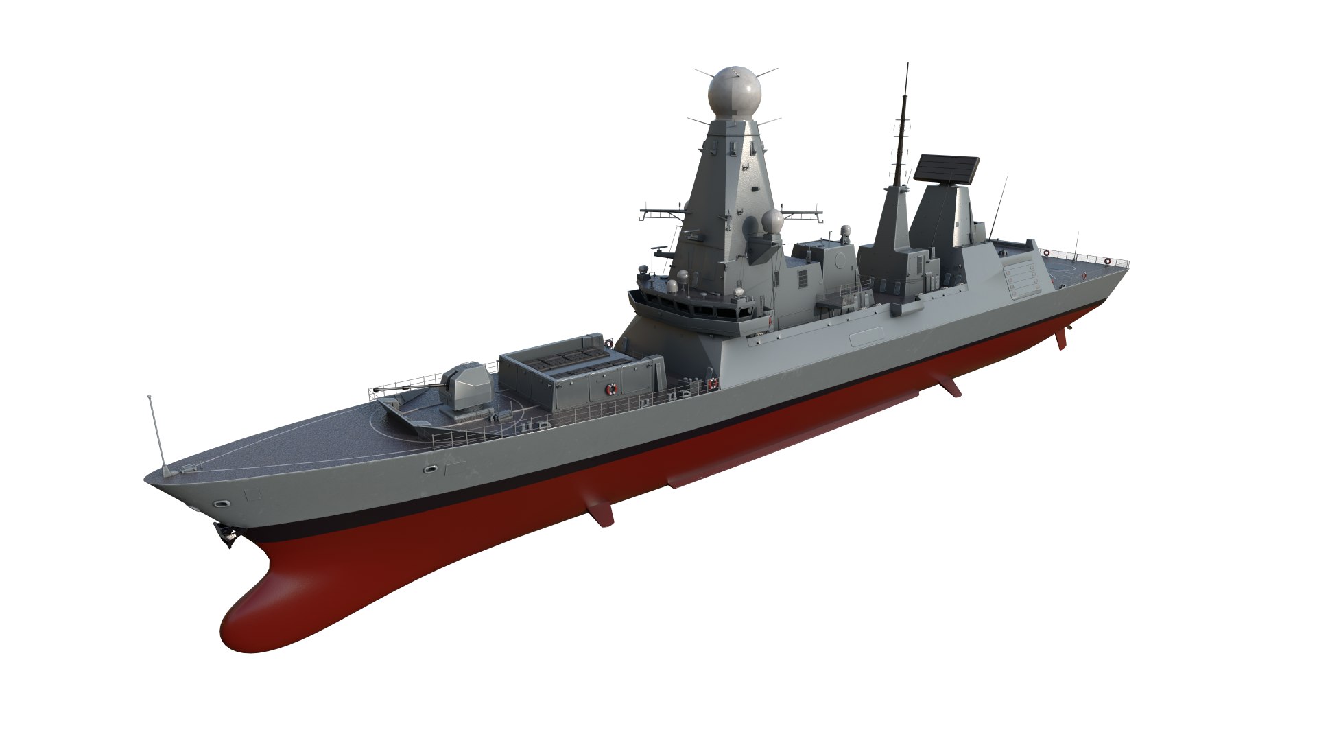 3D Type 45 - TurboSquid 2200303