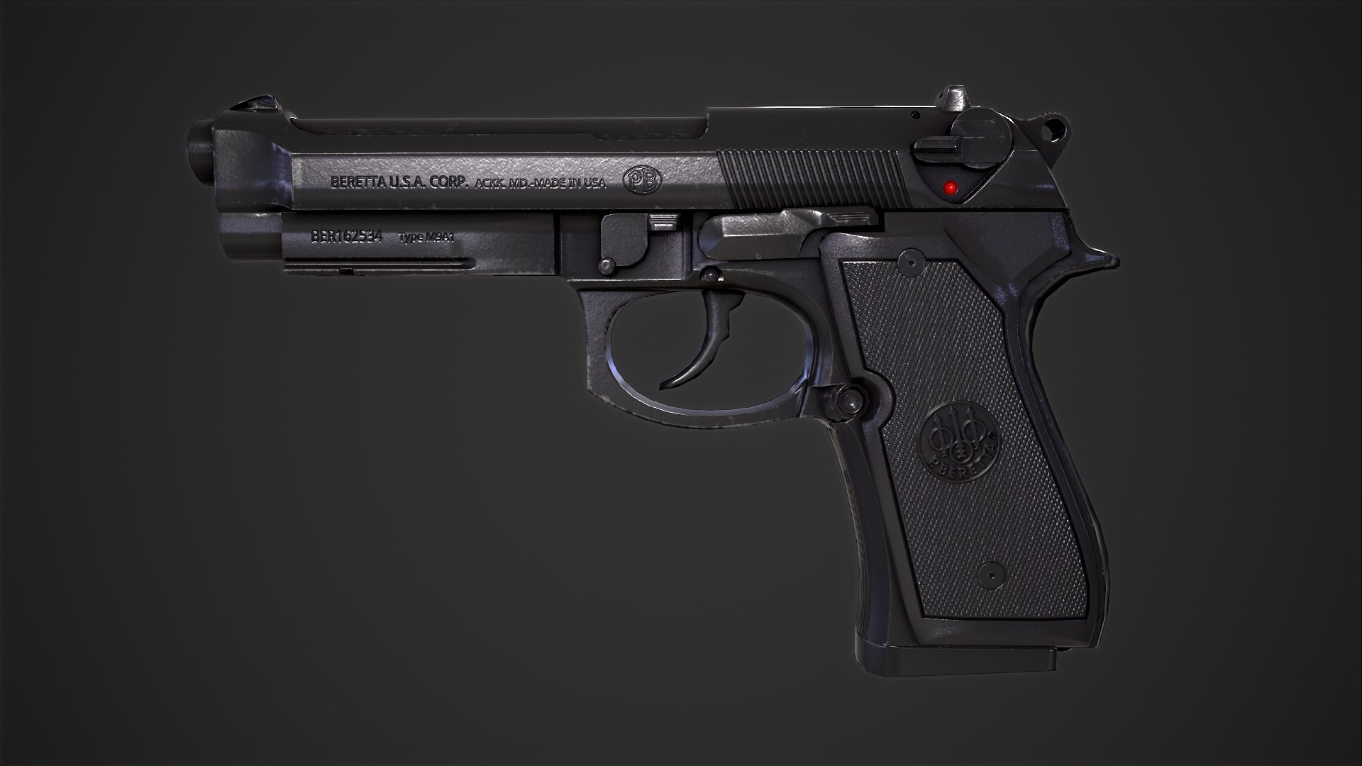 3D M9A1 Gameready Model - TurboSquid 1898949