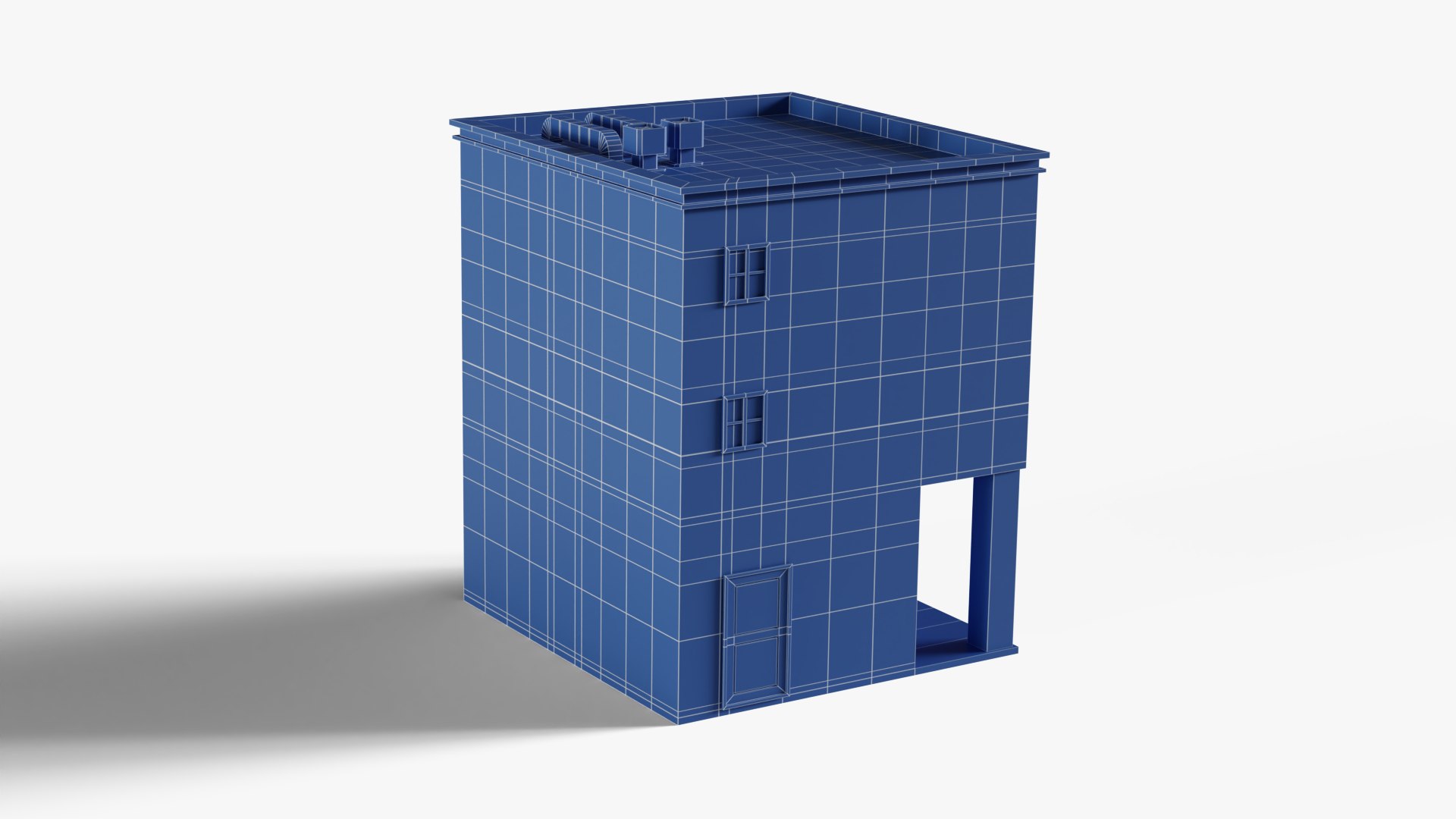 3D 3d Building Model - TurboSquid 2060754