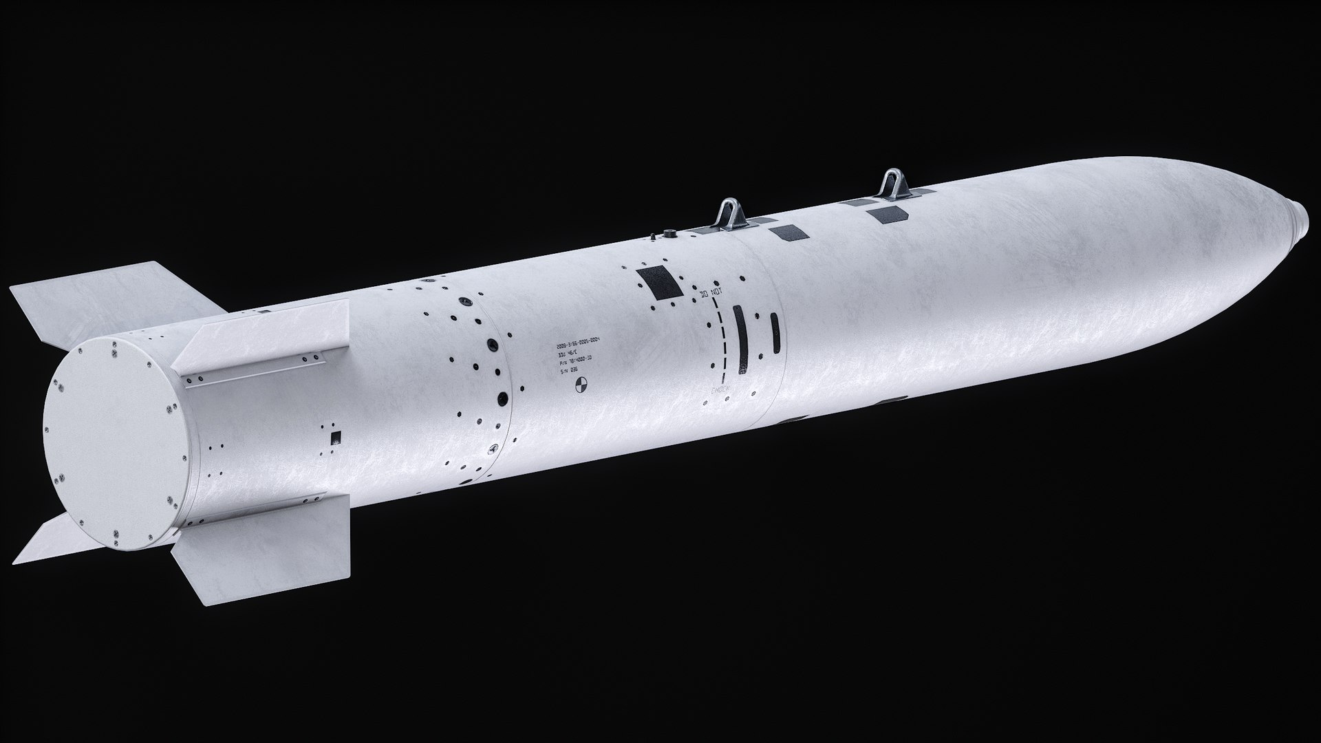 Nuclear Bomb B83 PBR 3D - TurboSquid 2278694