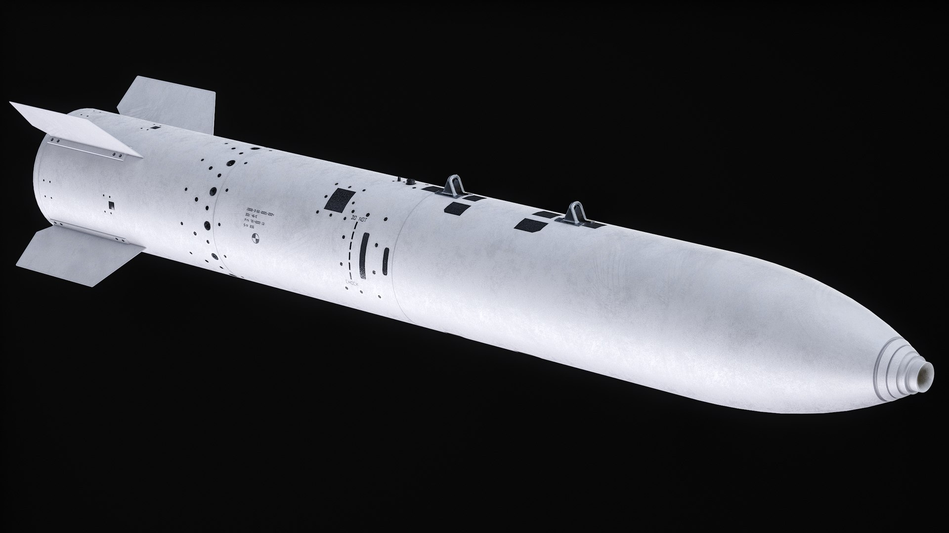 Nuclear Bomb B83 PBR 3D - TurboSquid 2278694