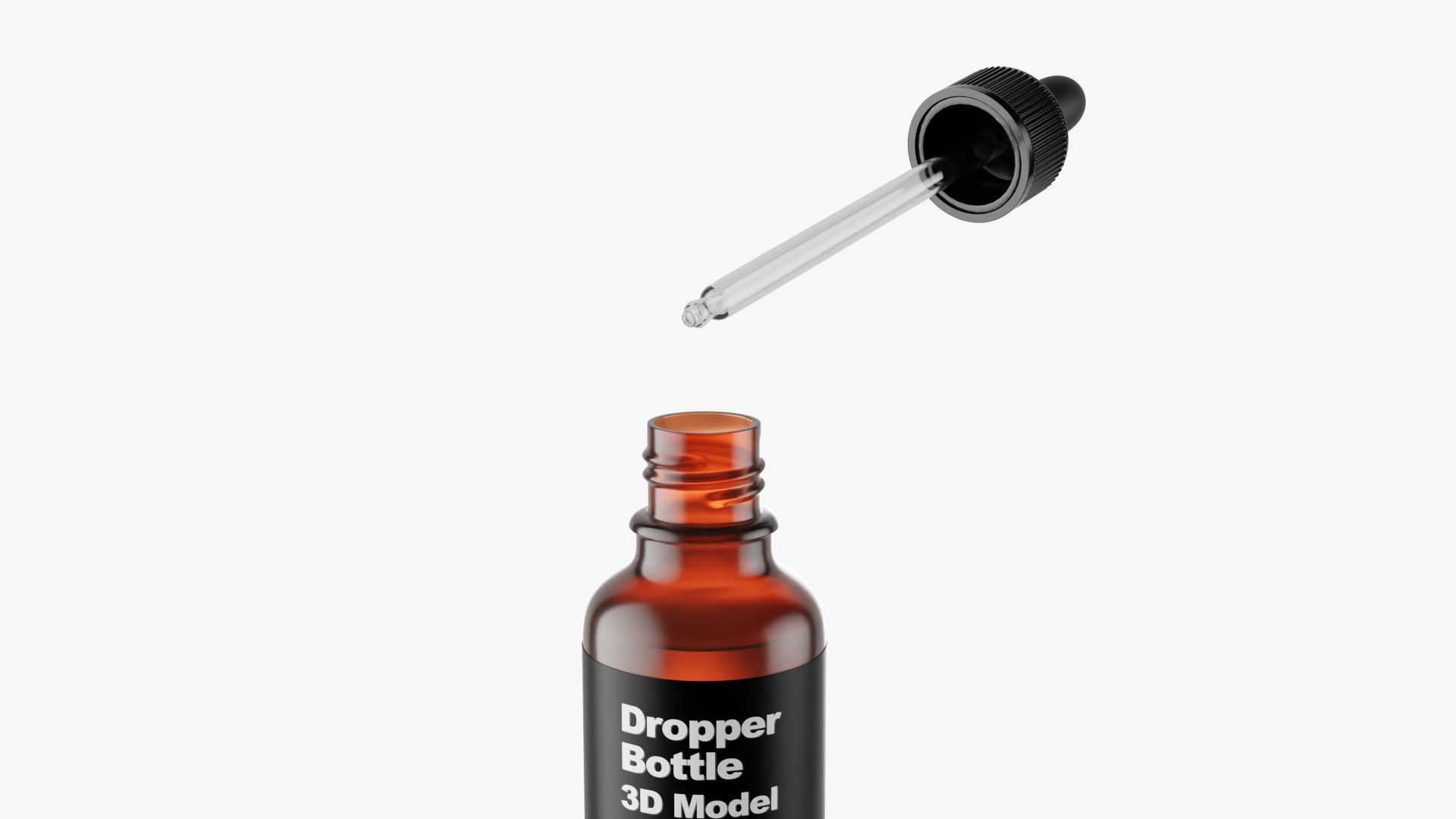3D Dropper Bottle 6 Model - TurboSquid 1963941