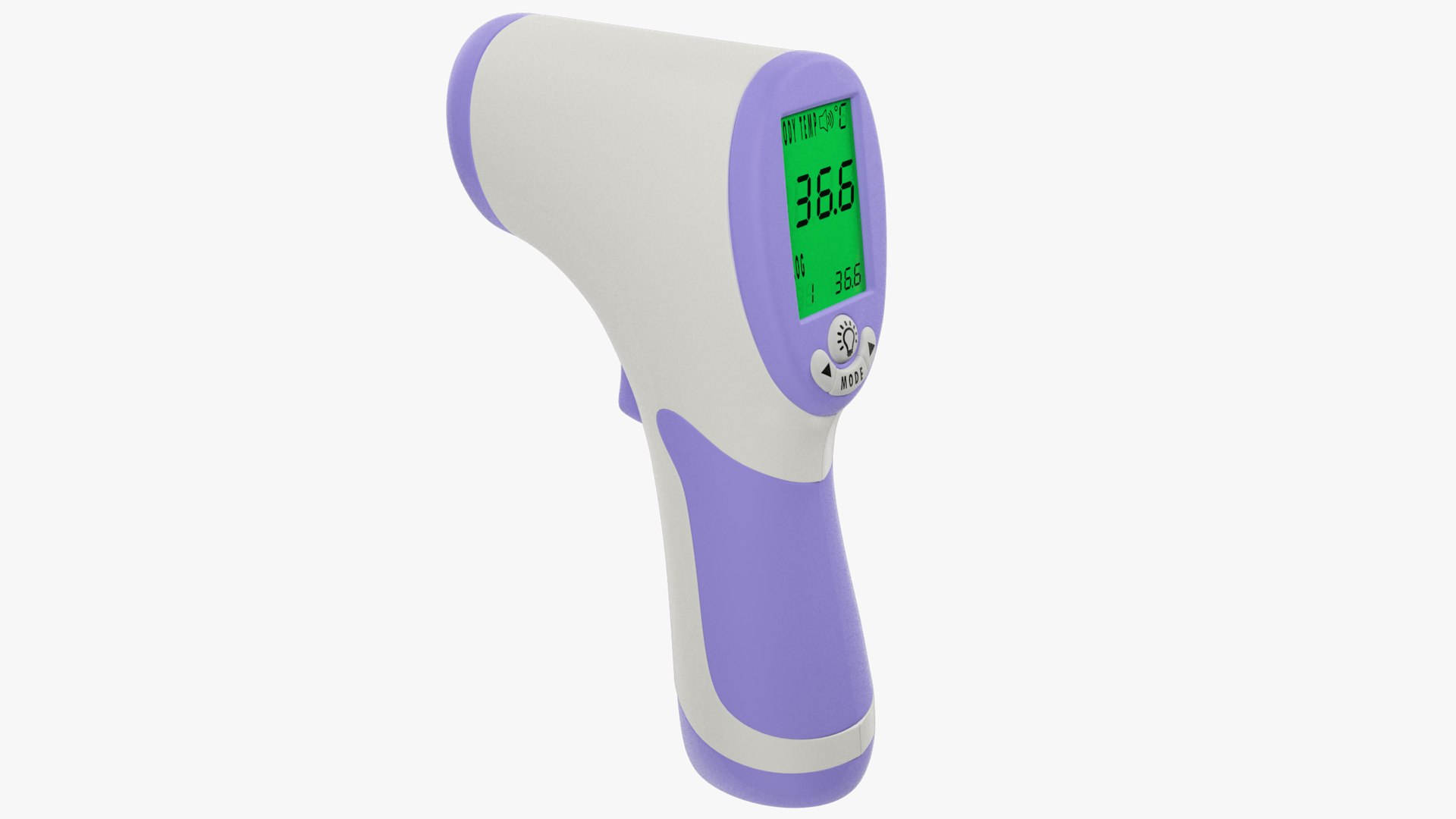 Digital Thermometer 3D Model - TurboSquid 1547872
