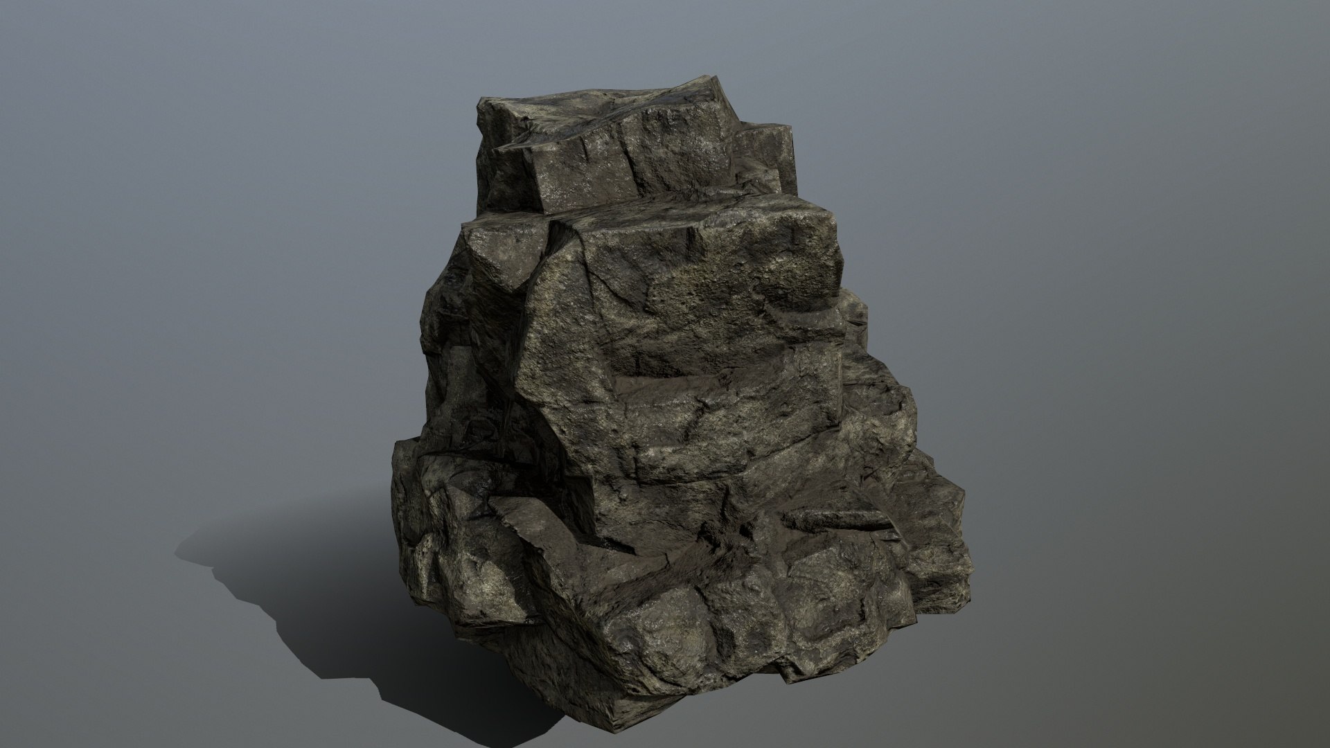 3D Stone Rock - TurboSquid 1412142