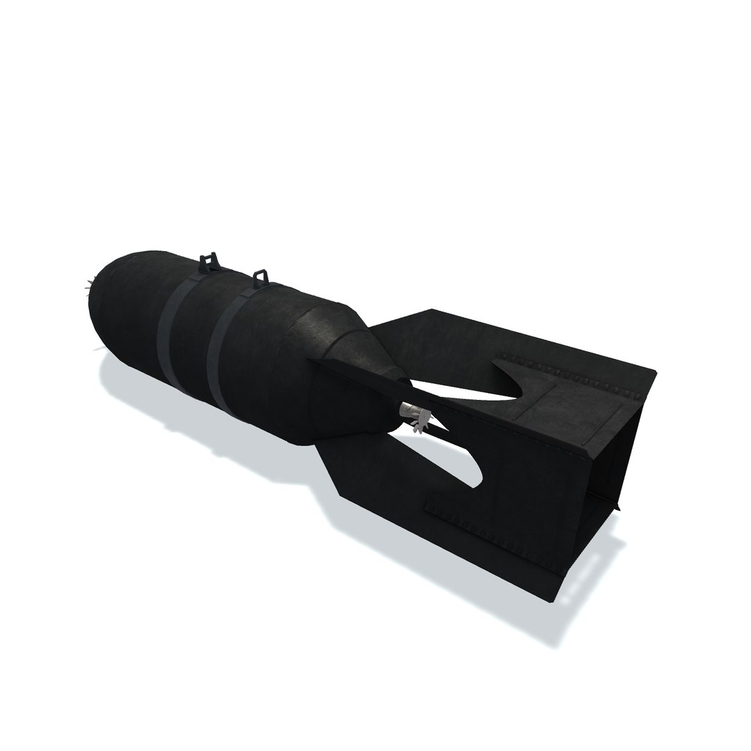 3D Air Bomb F M43 Model - TurboSquid 1291023