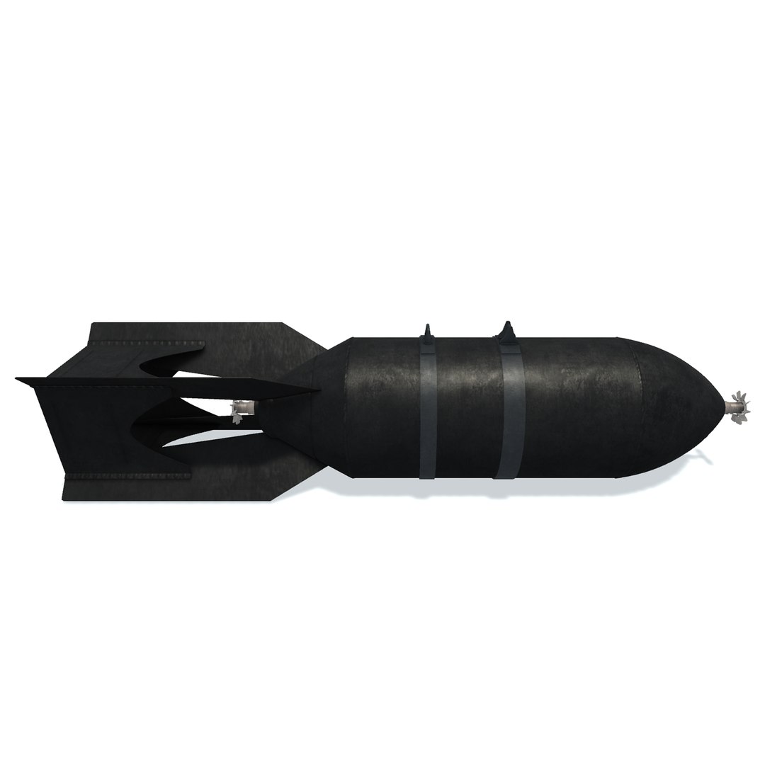 3D Air Bomb F M43 Model - TurboSquid 1291023