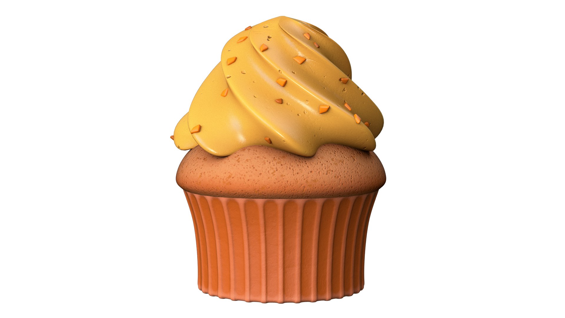 Cupcake 3D Model - TurboSquid 2060926