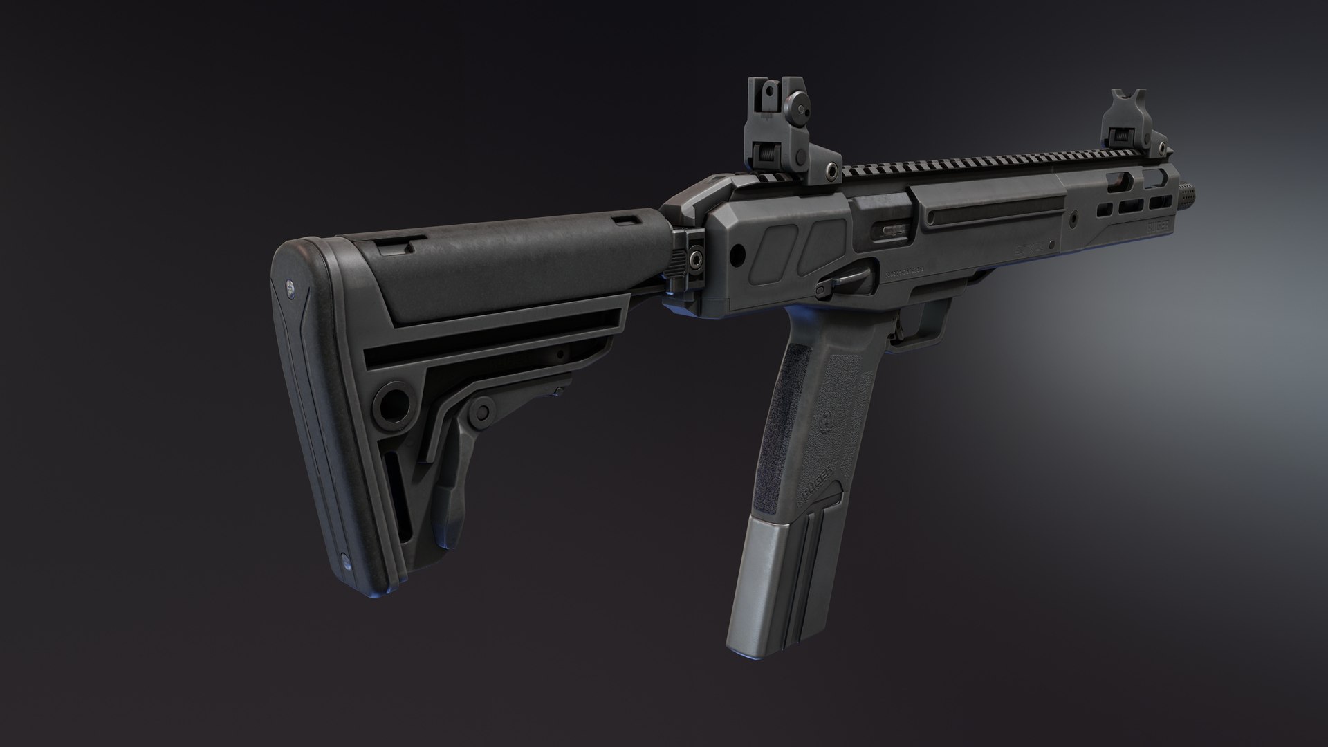 Ruger LC Carbine 3D Model - TurboSquid 2070736