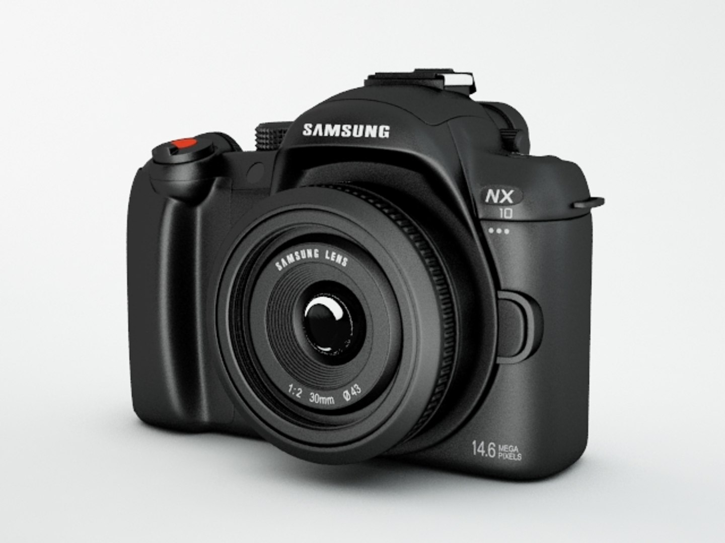 3d Model Samsung Camera Nx10
