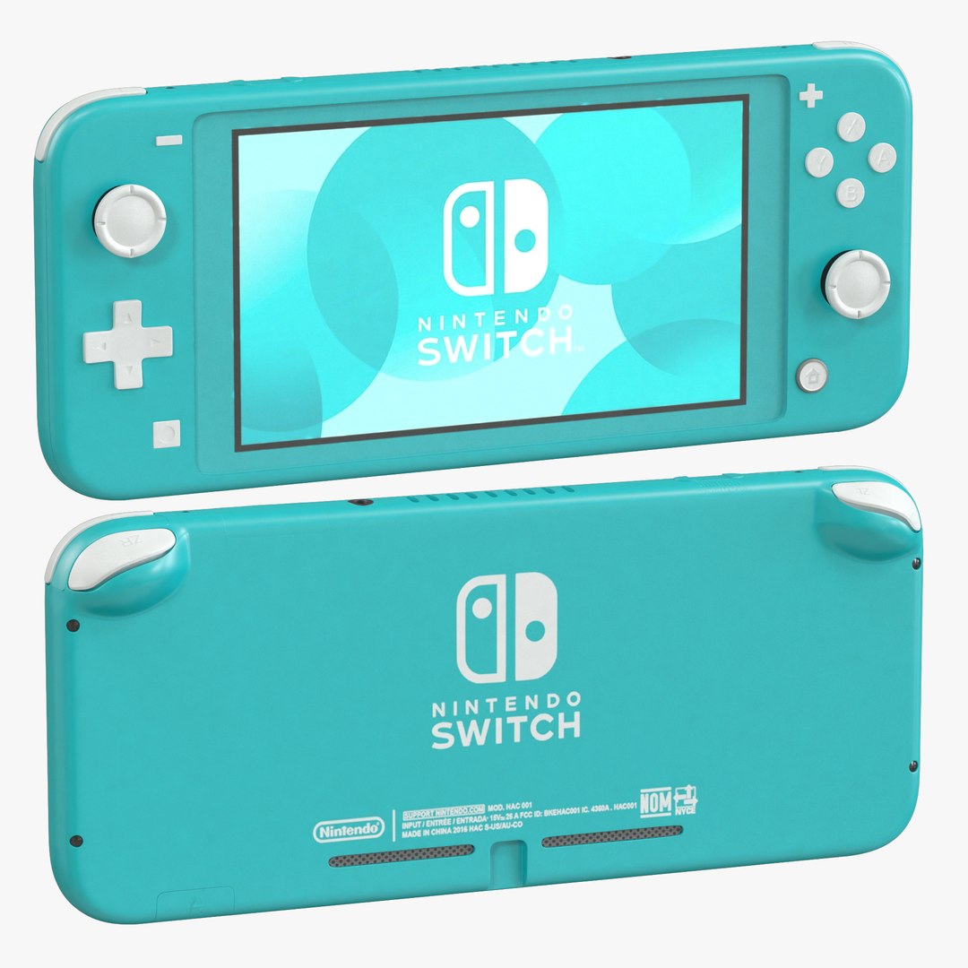 Nintendo Switch Lite - 3D Model - TurboSquid 1483608