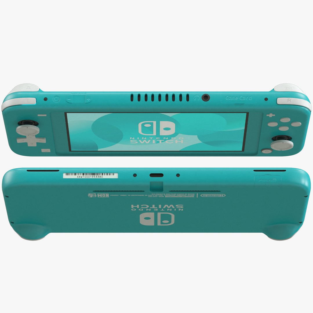 Nintendo Switch Lite - 3D Model - TurboSquid 1483608