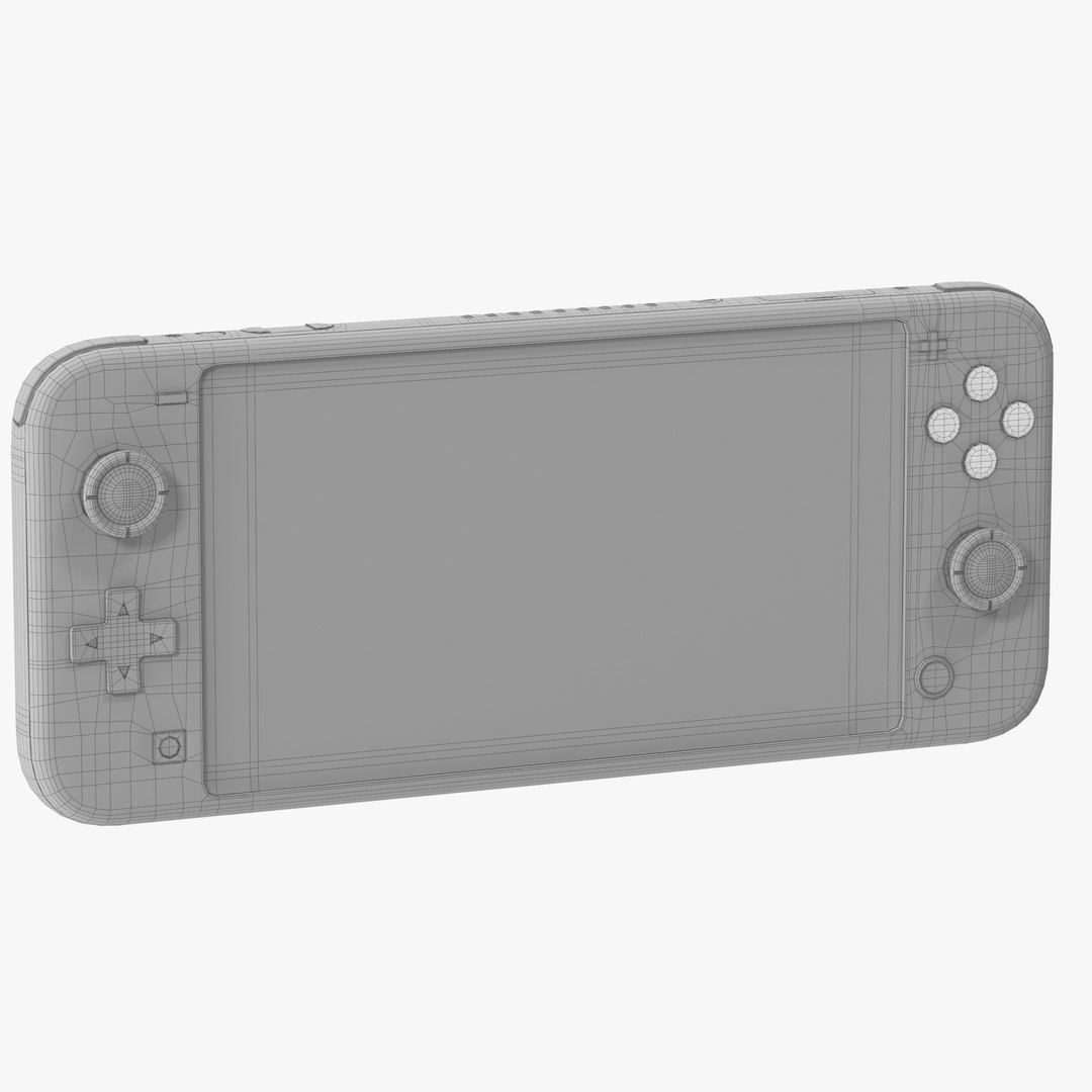 Nintendo Switch Lite - 3D Model - TurboSquid 1483608