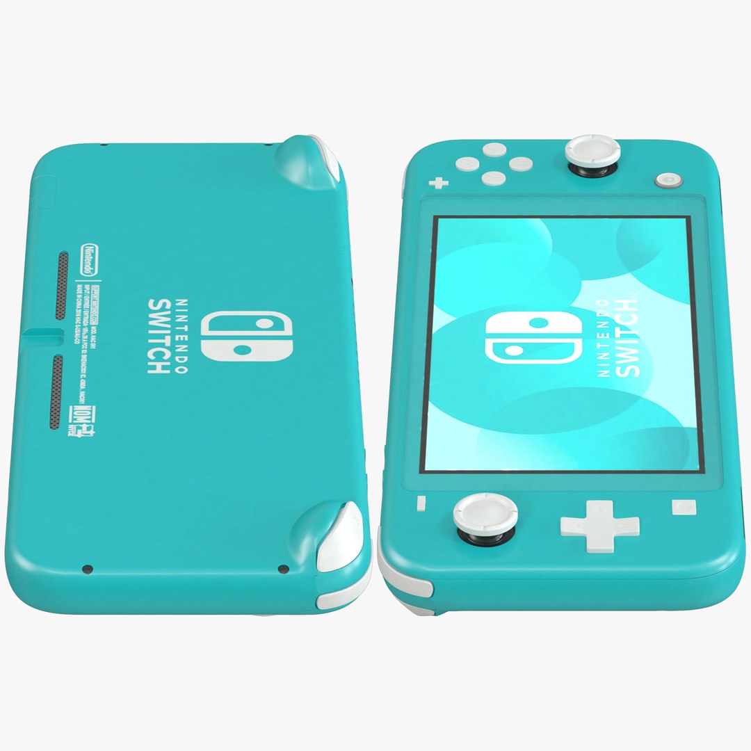 Nintendo Switch Lite - 3D Model - TurboSquid 1483608