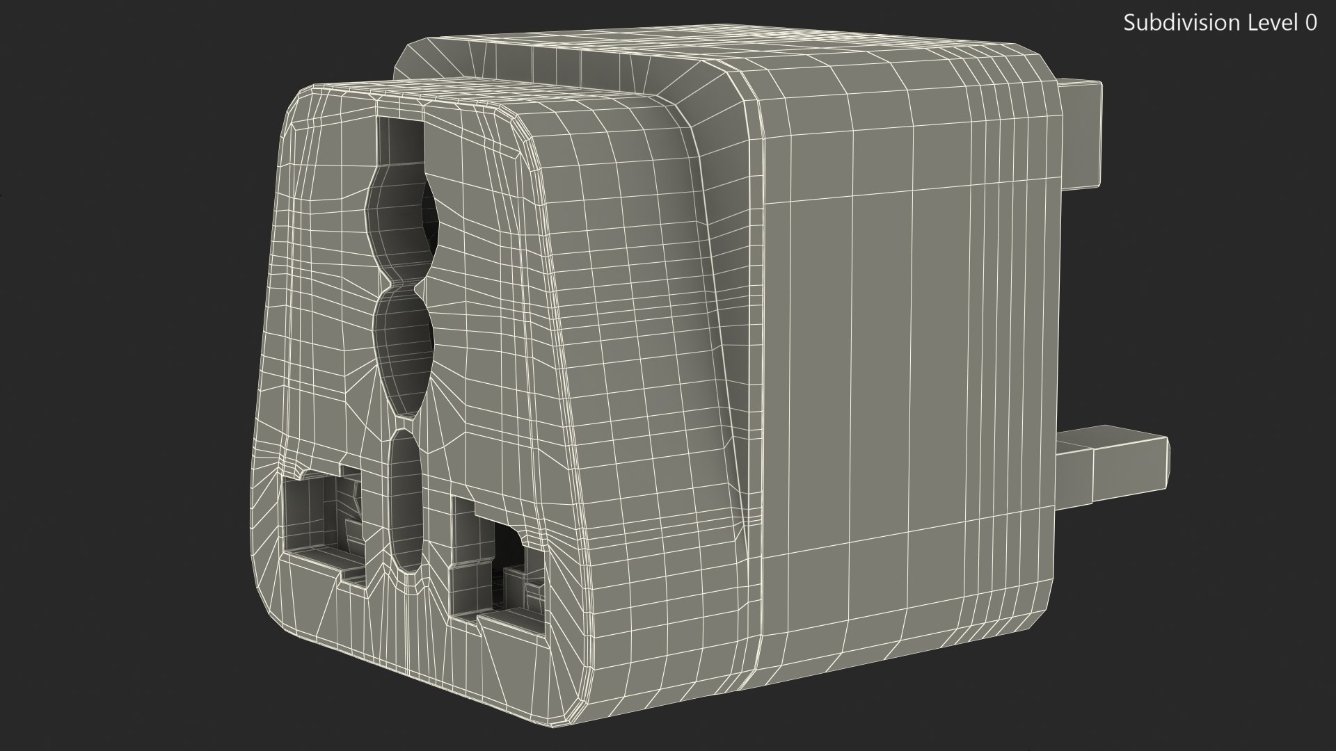 Electrical Plug Type G Adapter White 3D - TurboSquid 1838127