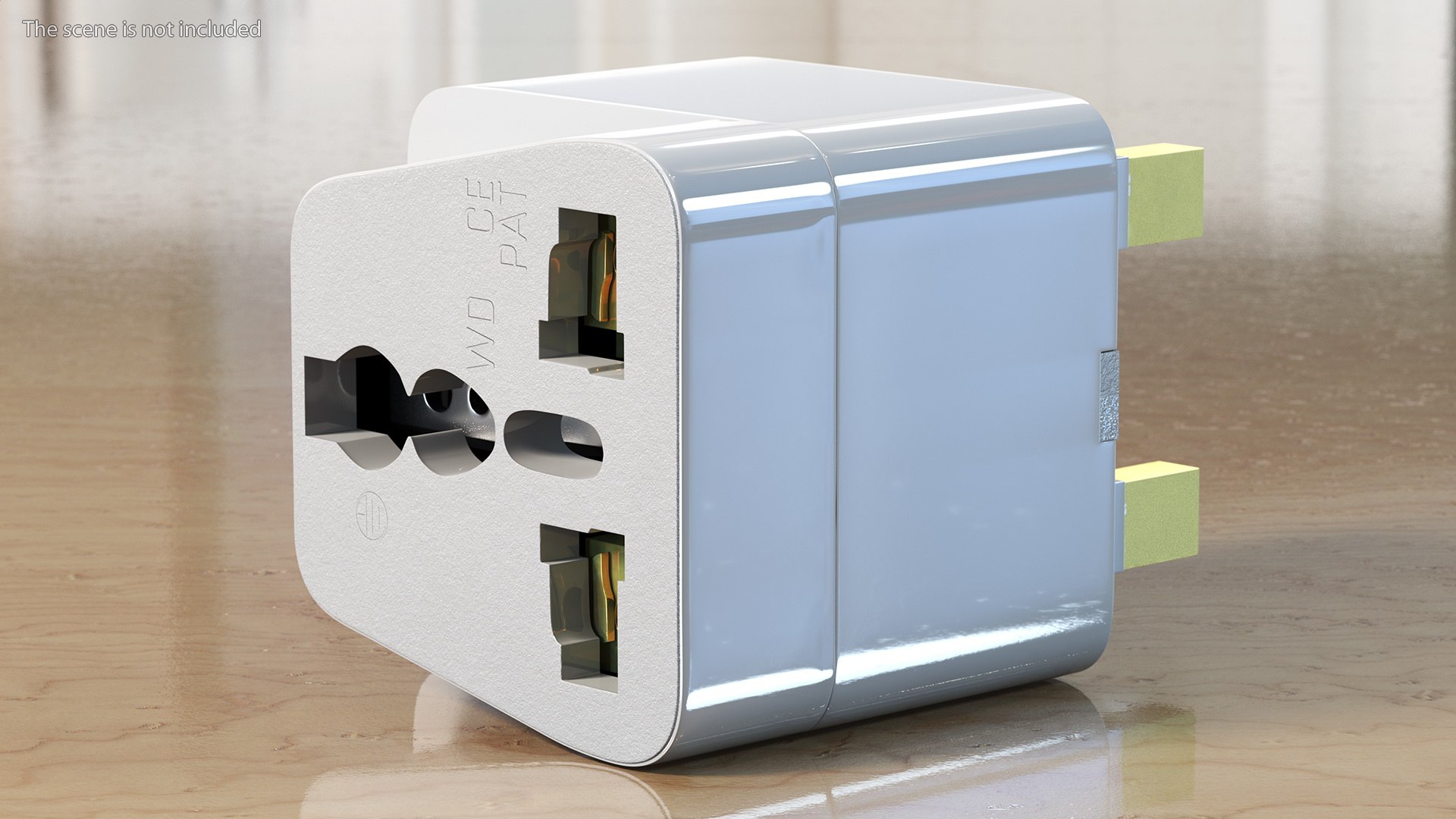 Electrical Plug Type G Adapter White 3D - TurboSquid 1838127