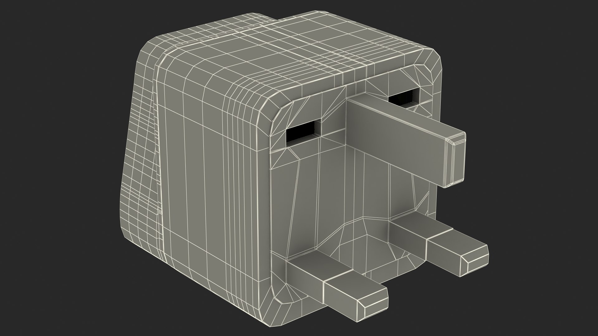 Electrical Plug Type G Adapter White 3D - TurboSquid 1838127