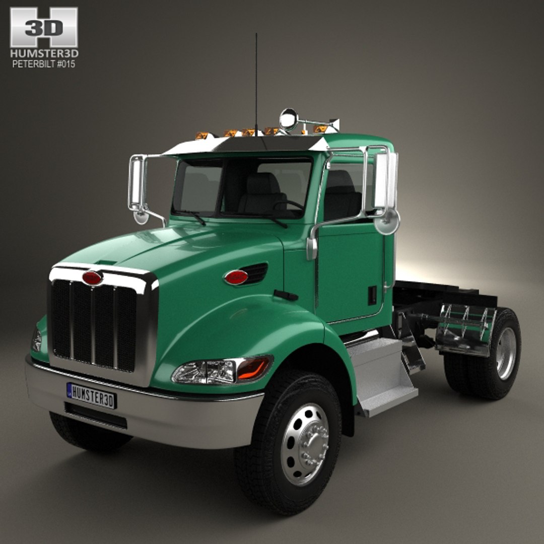 modelo 3d Camión Tractor Peterbilt 335 HE 2008 - TurboSquid 1243971