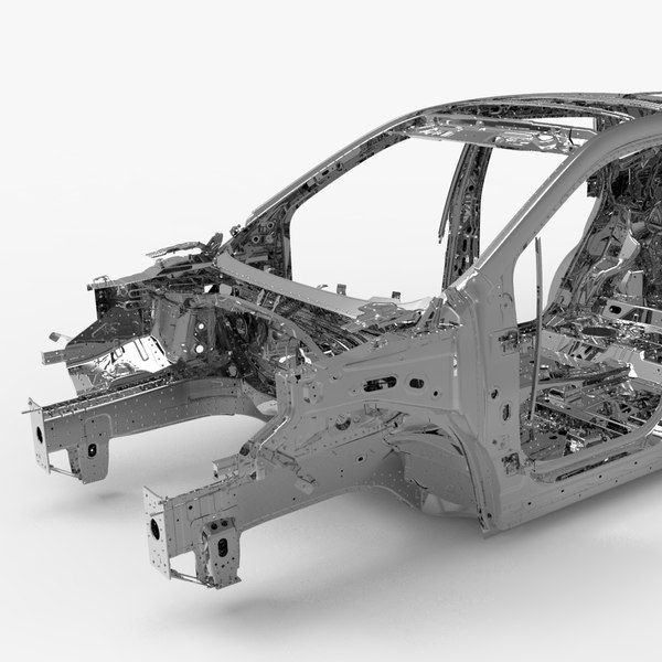 modèle 3D de 3D SACN MODEL ROEWE RX5 Frame and Chassis 3D MODEL ...