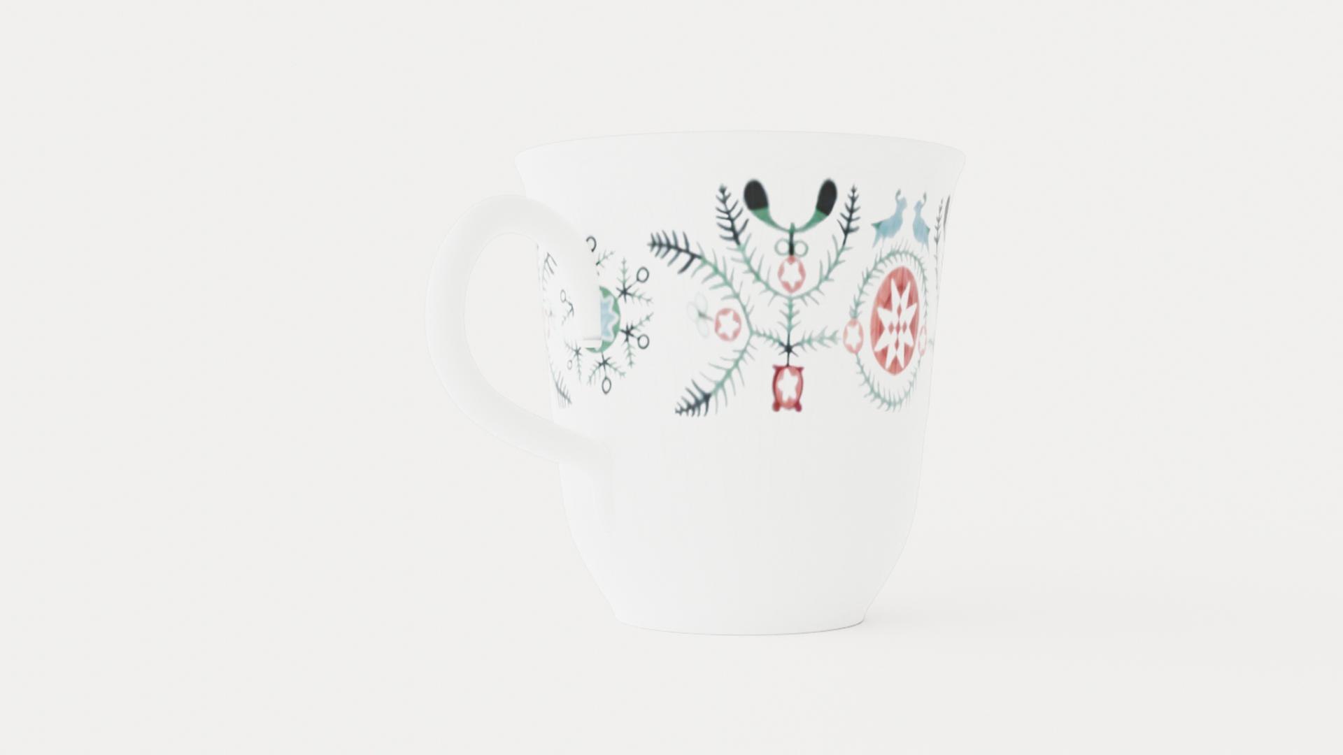 Swedish Grace Winter Mug 3D - TurboSquid 2250498