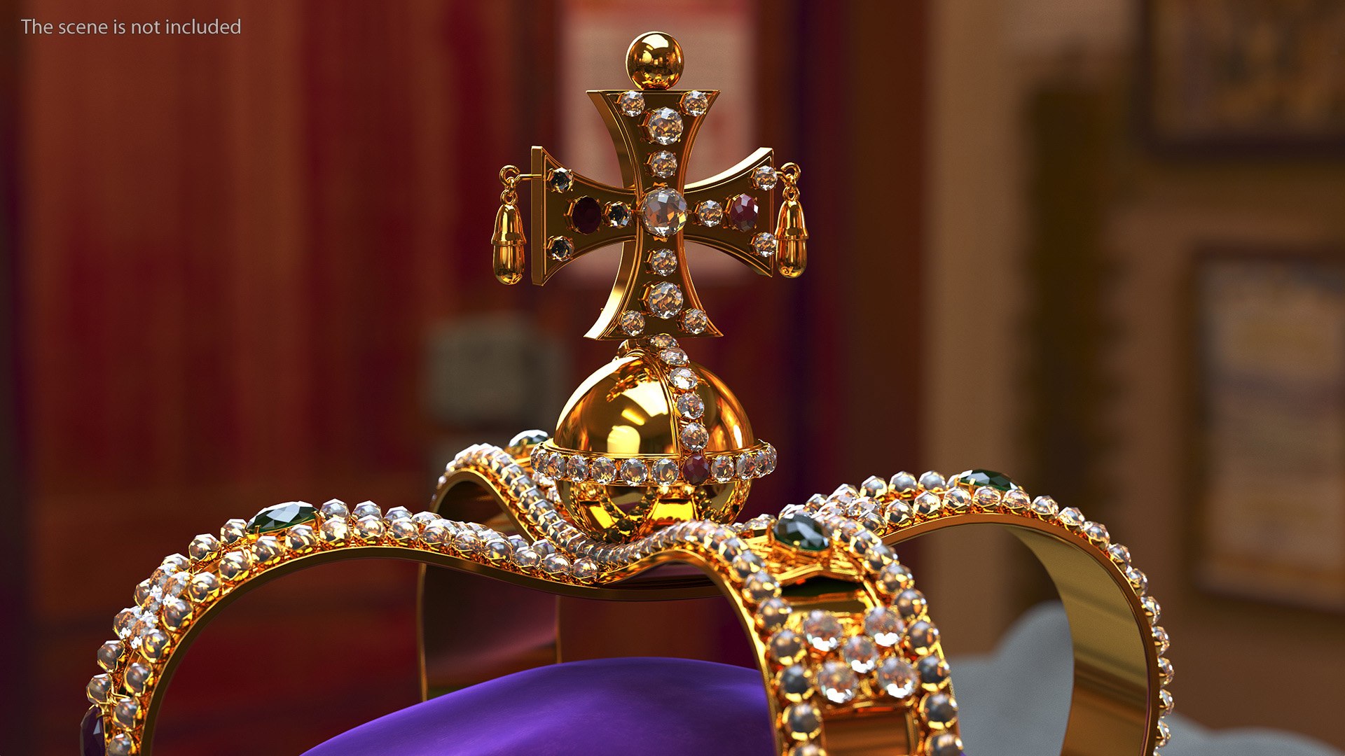 St Edwards Crown 3D Model - TurboSquid 2116184