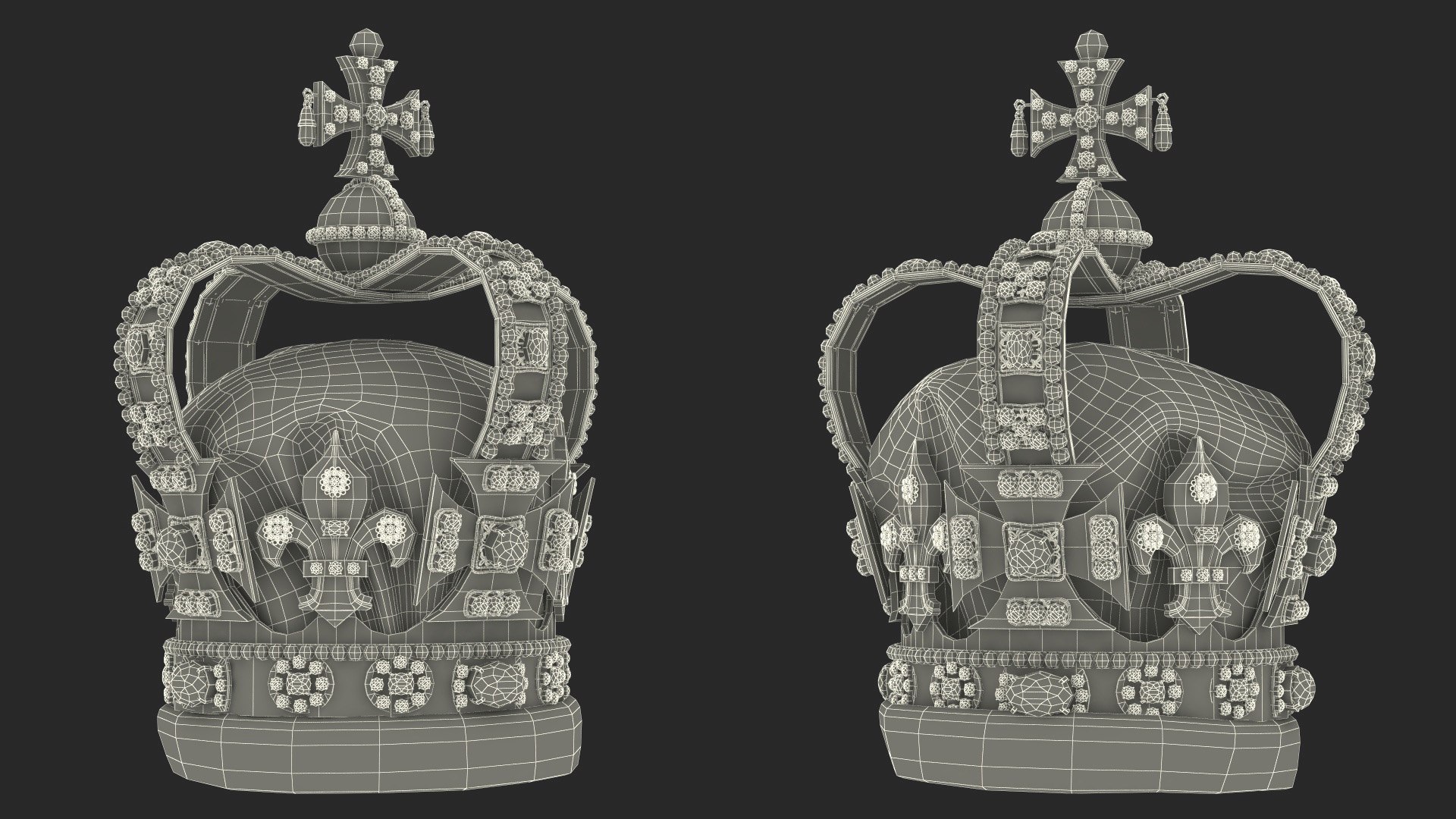 St Edwards Crown 3D model - TurboSquid 2116184