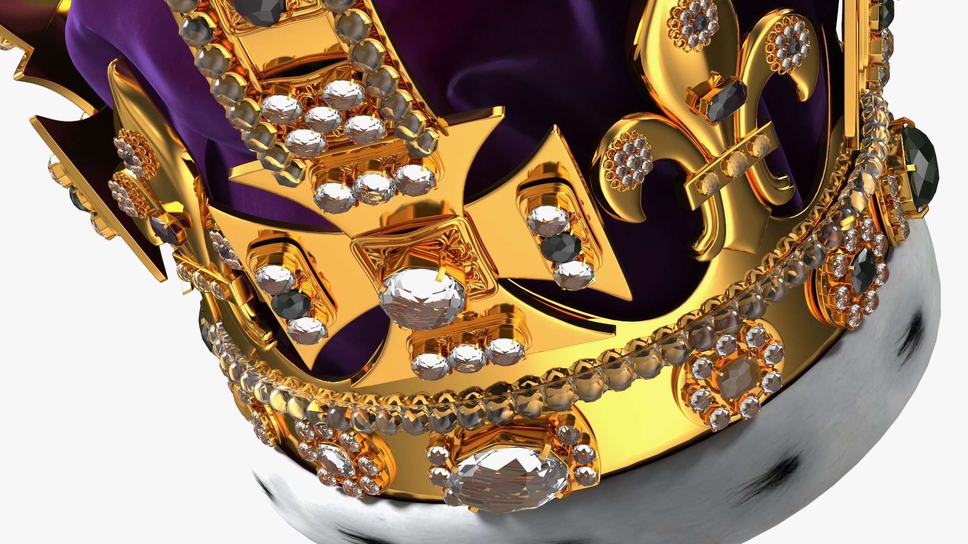 St Edwards Crown 3D Model - TurboSquid 2116184