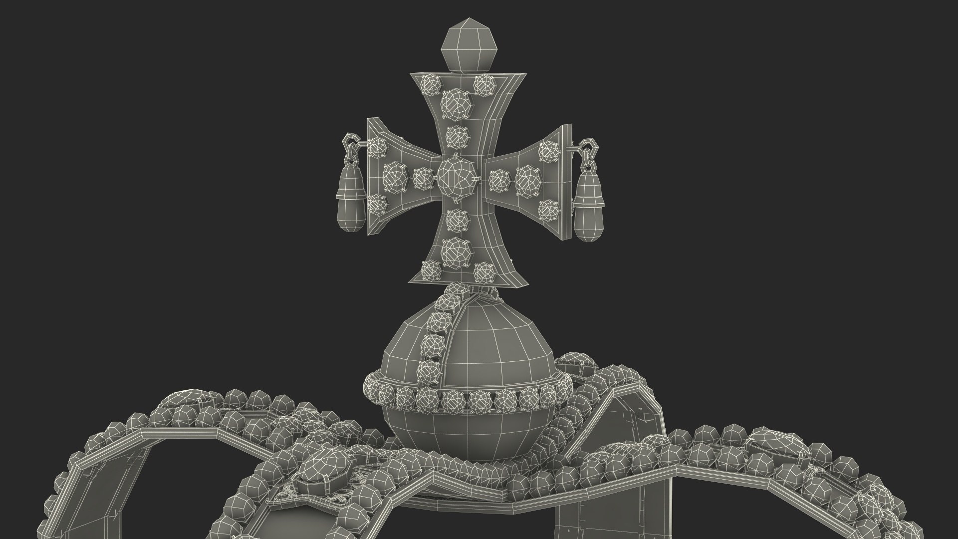 St Edwards Crown 3D model - TurboSquid 2116184